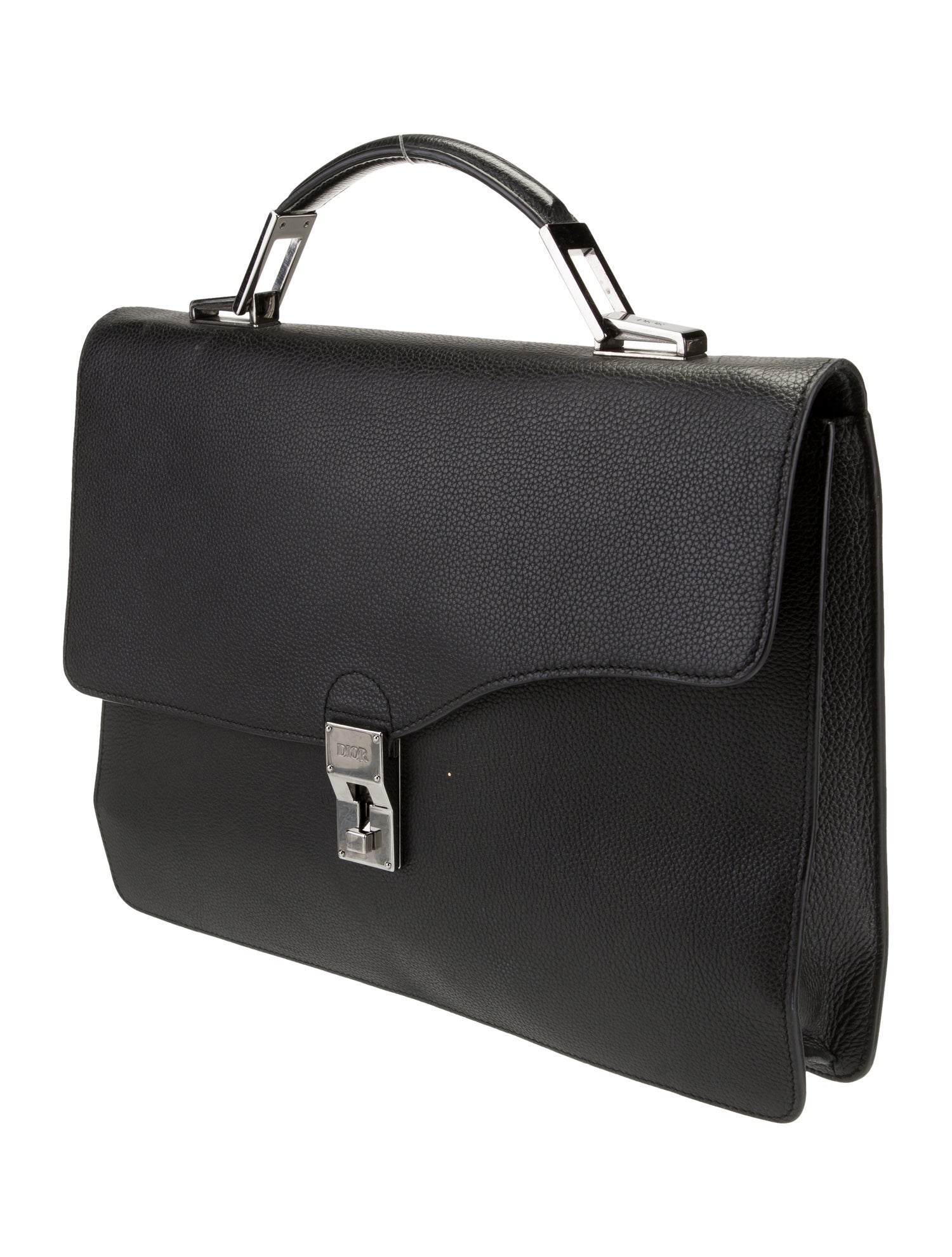 Cartier Must De Cartier Leather Briefcase - Black Briefcases, Bags ...