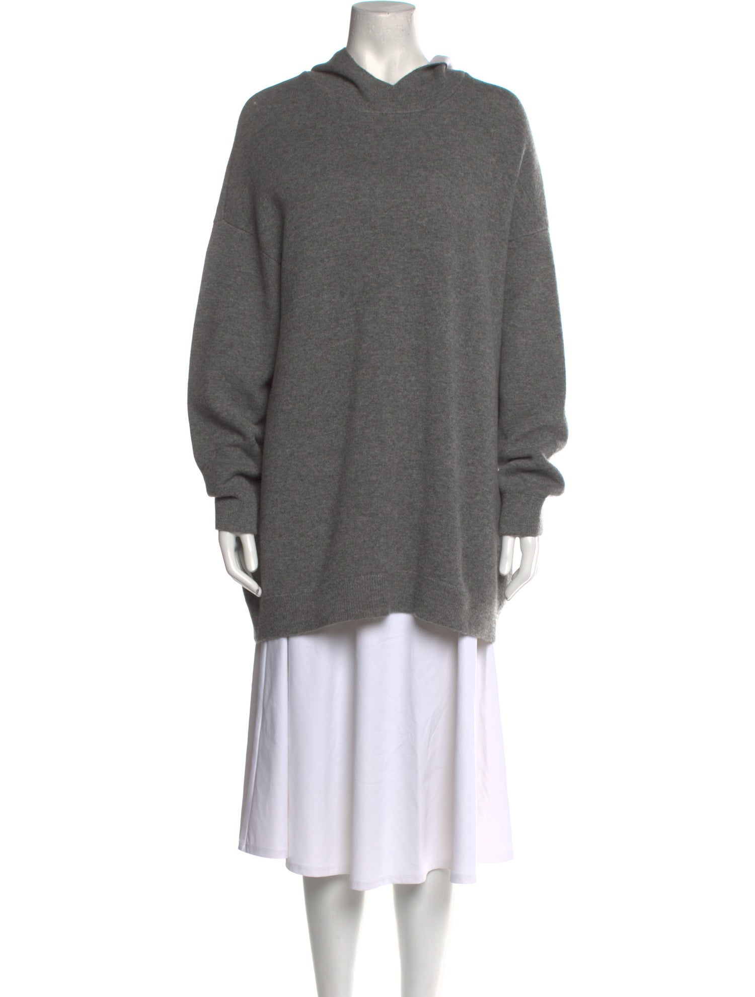 Christian Dior Cashmere Crew Neck Sweater w/ Tags - Grey Knitwear ...