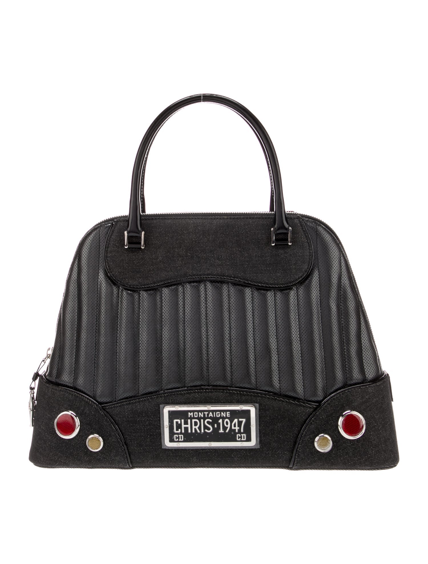 Christian Dior Leather cadillac - Black Handle Bags, Handbags ...