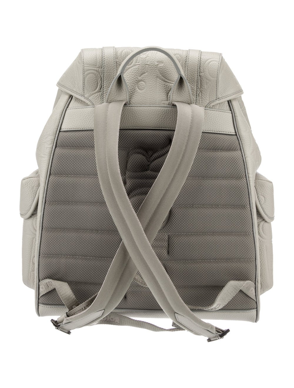 Christian Dior Leather Backpack - Grey Backpacks, Handbags - CHR457484 ...