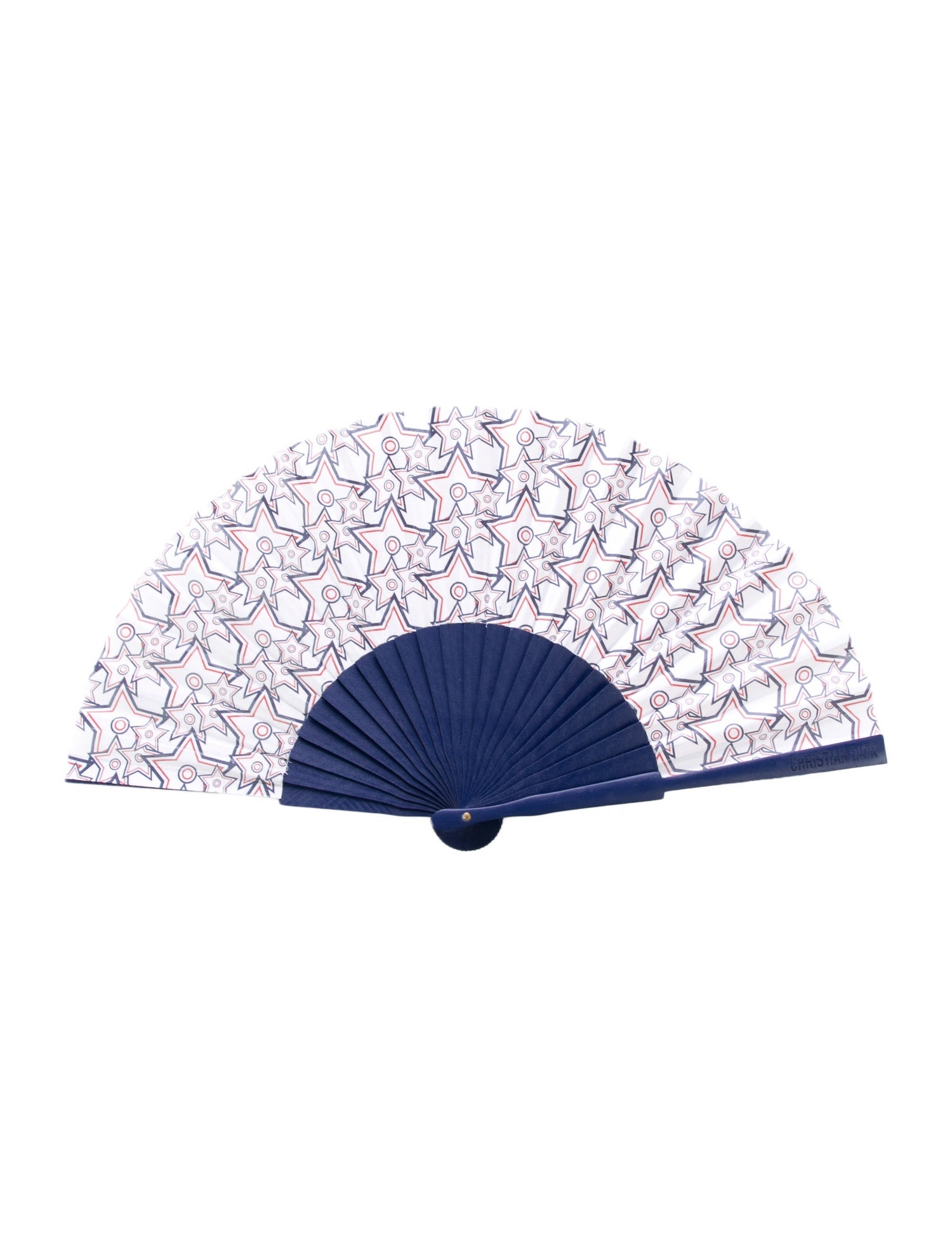 Christian Dior Star Hand Fan - Blue Tech & Travel, Decor & Accessories ...