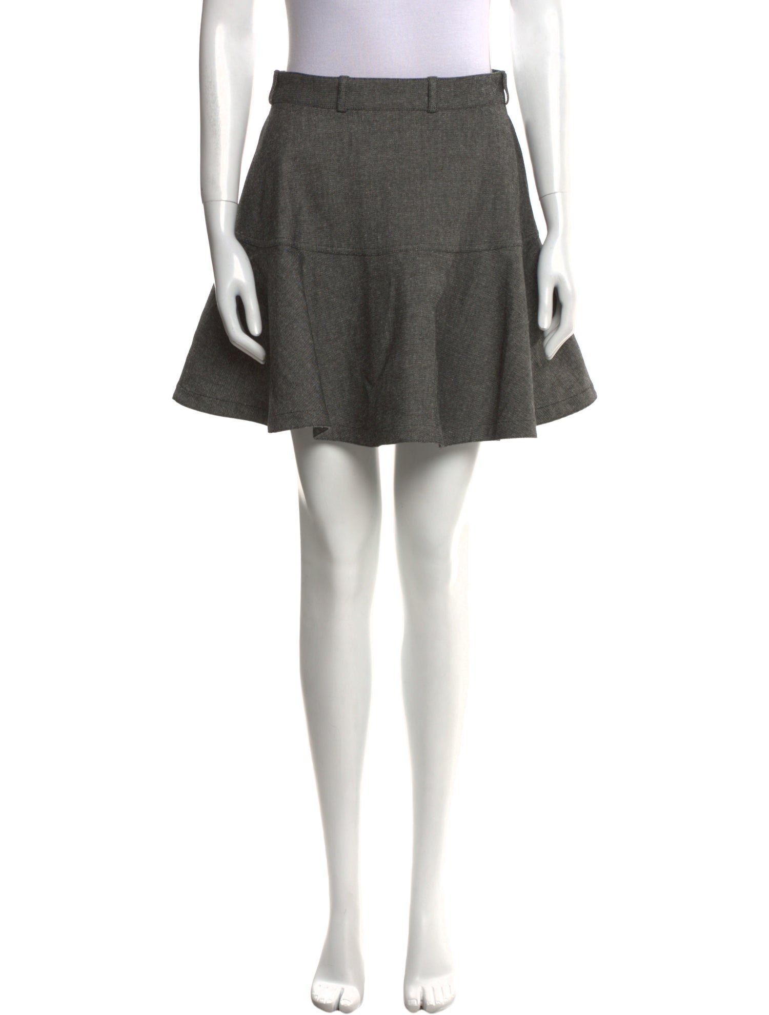 Christian Dior Mini Skirt - Grey Skirts, Clothing - CHR461998 | The ...