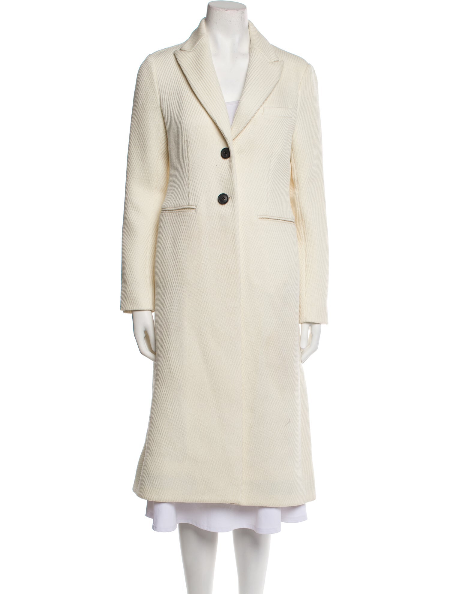 Christian Dior Wool Coat - Neutrals Coats, Clothing - CHR463058 | The RealReal