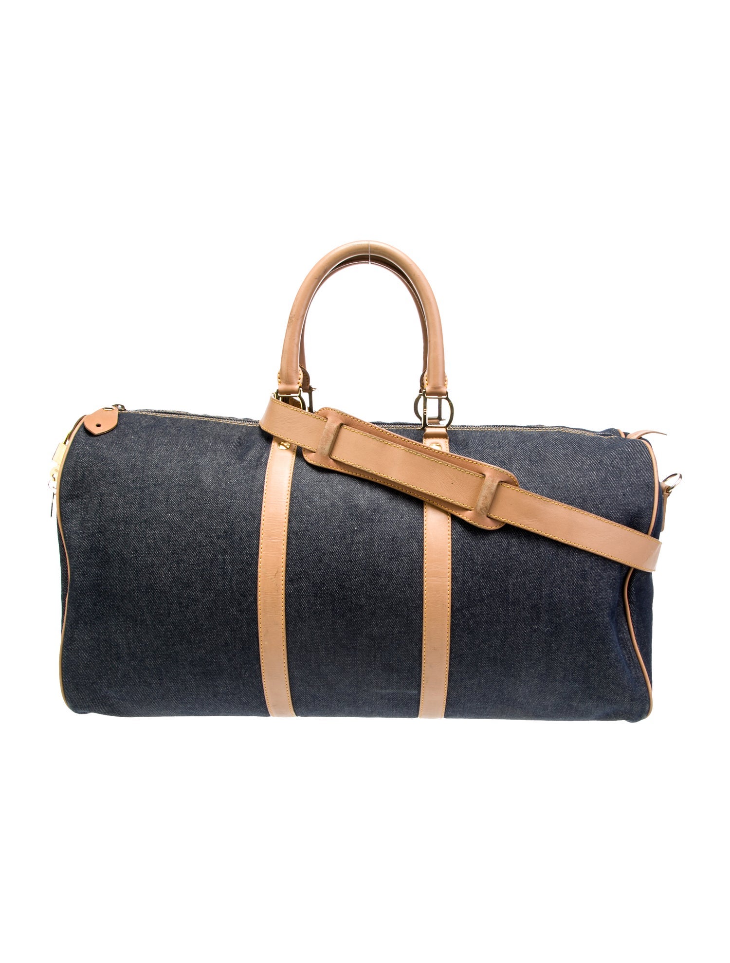 Christian Dior Denim Weekender Bag Vintage - Blue Luggage and Travel ...