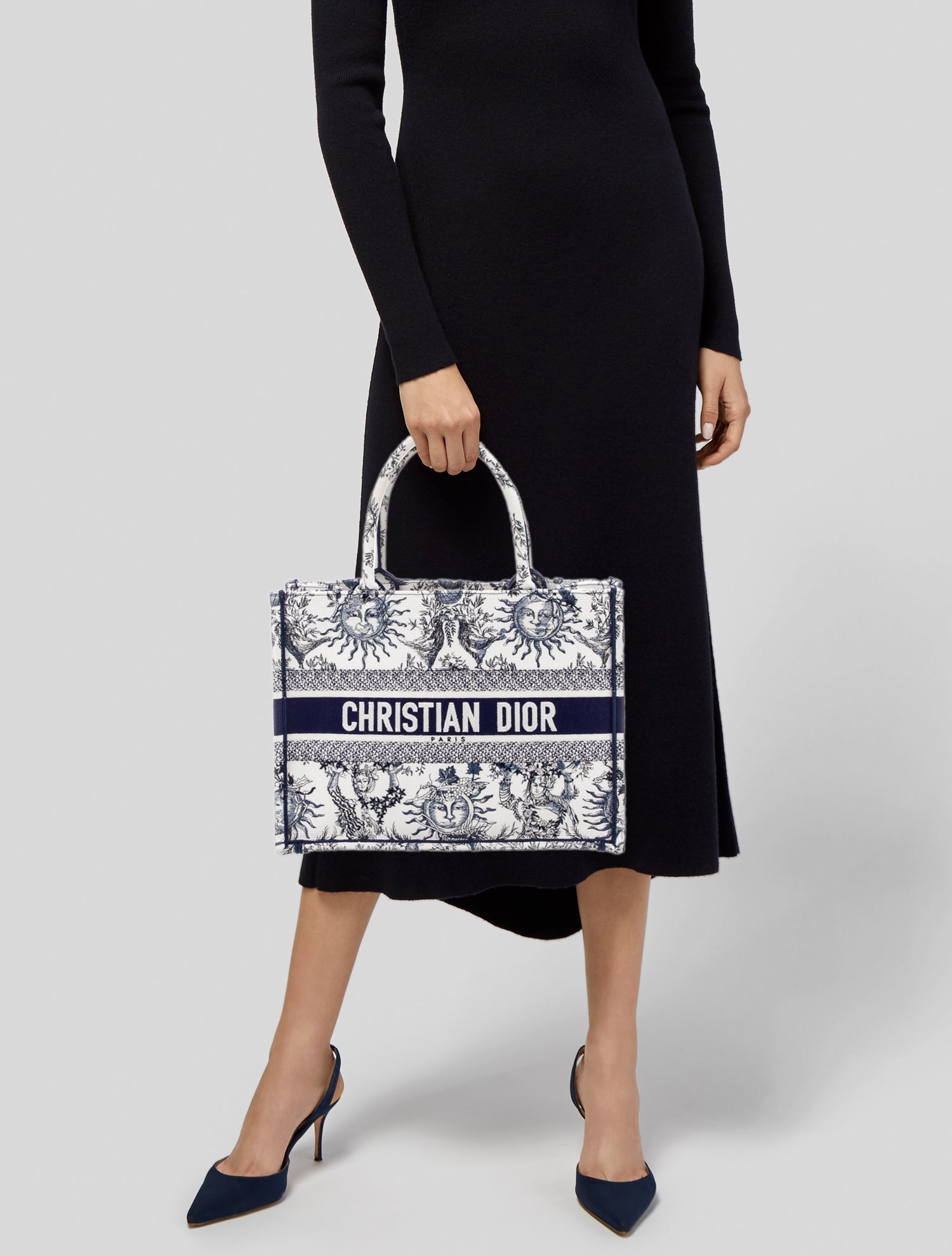 Christian Dior Canvas Book 2022 - Blue Totes, Handbags - CHR462630 ...