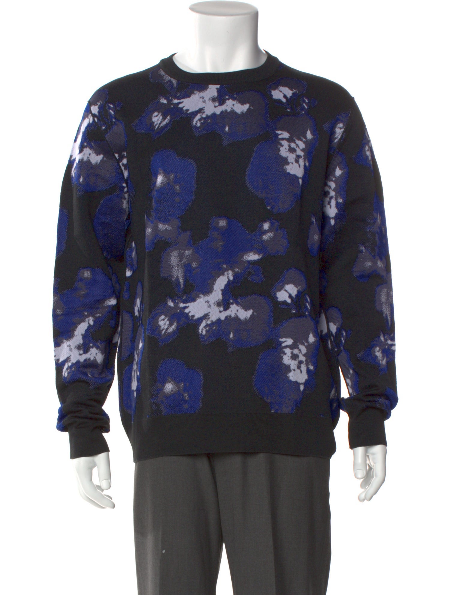 Dior Homme 2015 Printed Pullover - Blue Sweaters, Clothing - CHR468305 ...
