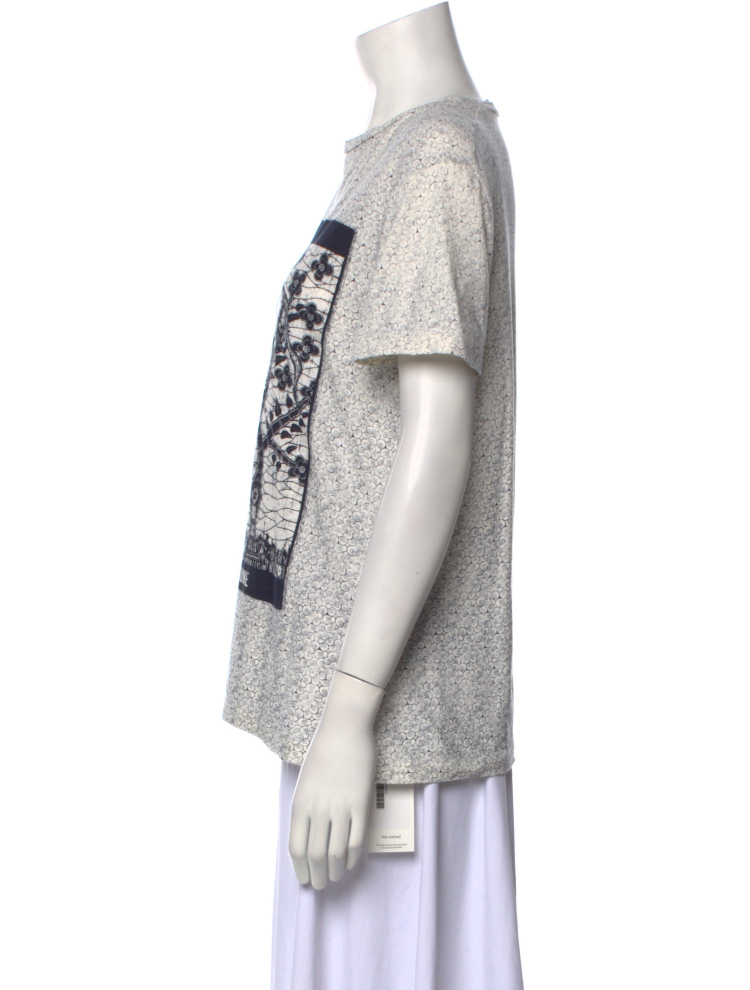 Christian Dior 'J'Adore Dior' Graphic Print T-Shirt - Pink Tops ...