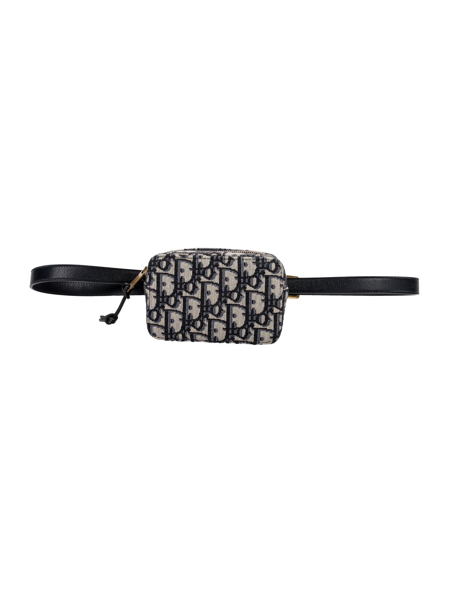 Christian Dior Oblique Jacquard Belt Bag Mini - Blue Waist Bags ...
