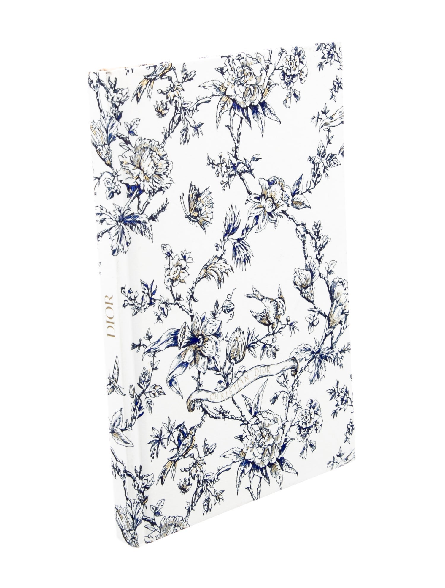 Christian Dior Toile de Jouy Notebook - Blue Books, Stationery & Pens ...