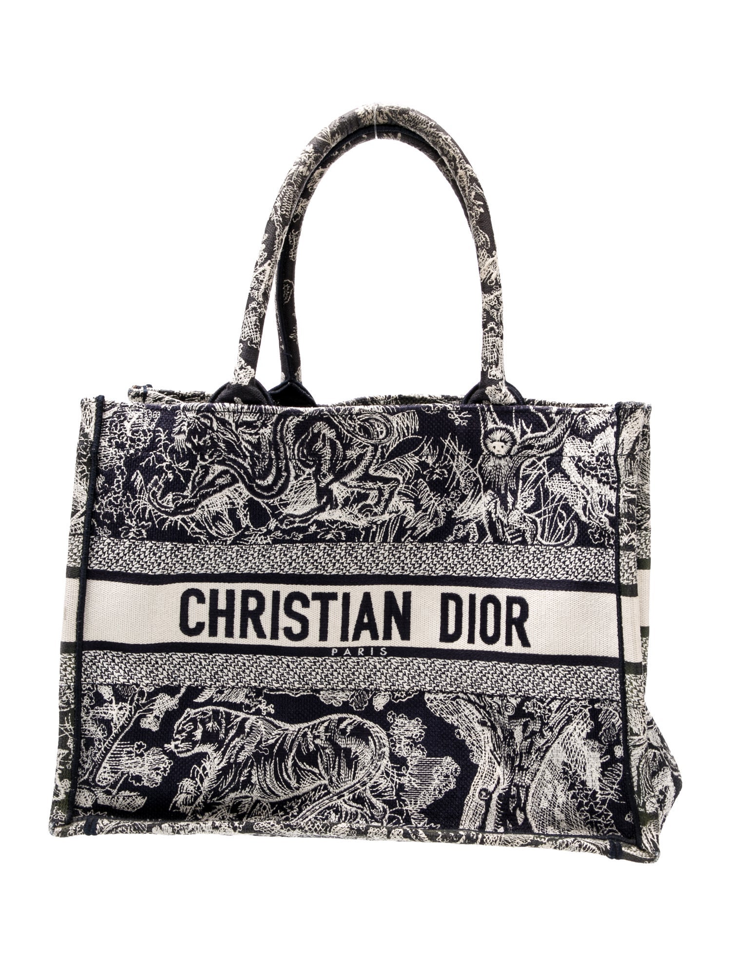 Christian Dior Canvas Book 2022 - Blue Totes, Handbags - CHR462630 ...