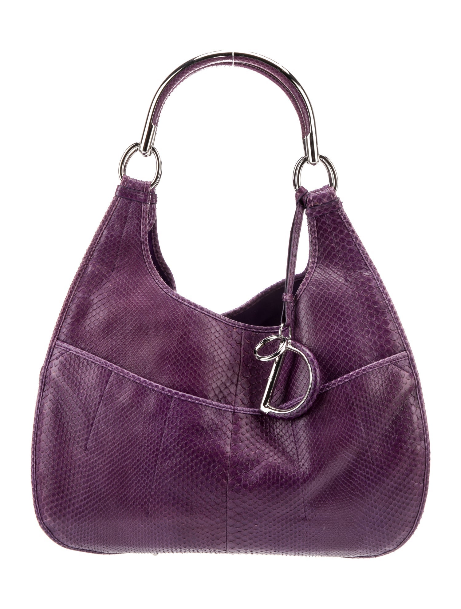 Christian Dior Python Hobo - Purple Hobos, Handbags - CHR474367 | The ...
