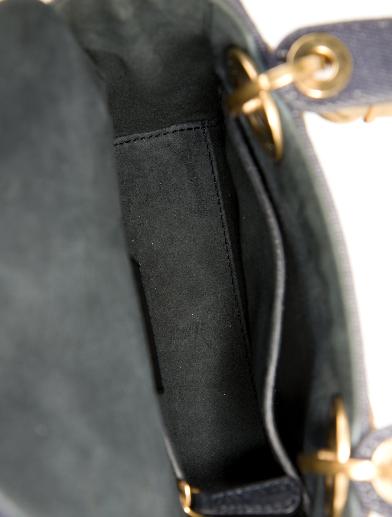 Christian Dior Denim Lady Dior - Blue Handle Bags, Handbags - CHR477317 ...