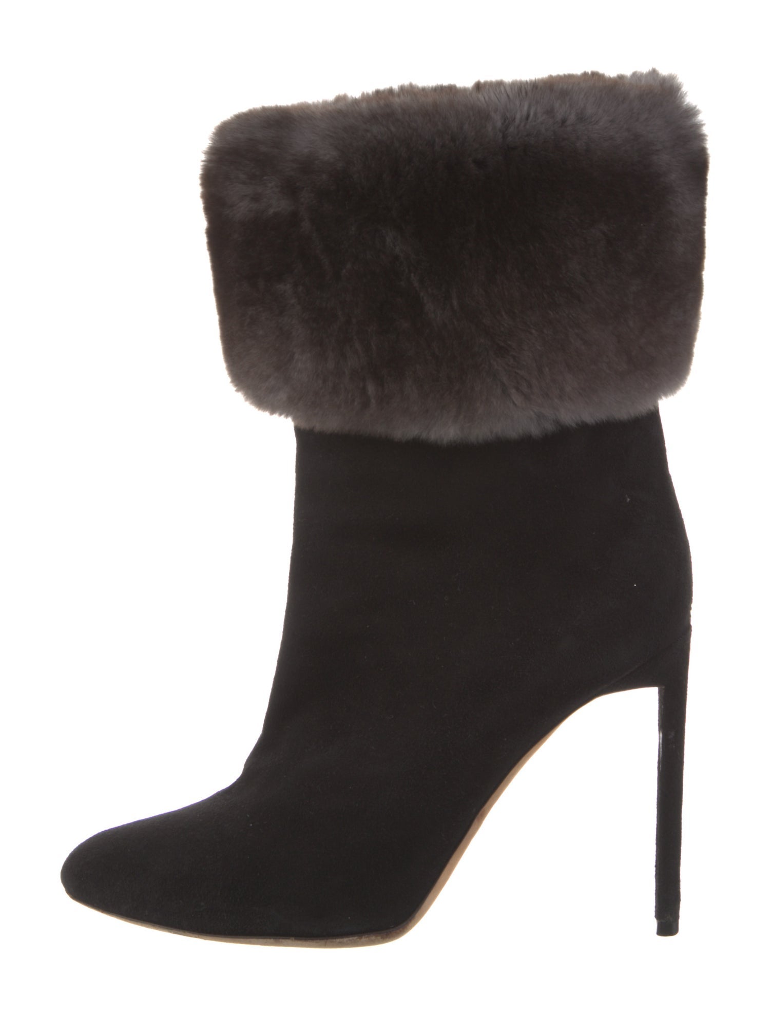 Christian Dior Suede Colorblock Pattern Boots - Black Boots, Shoes ...