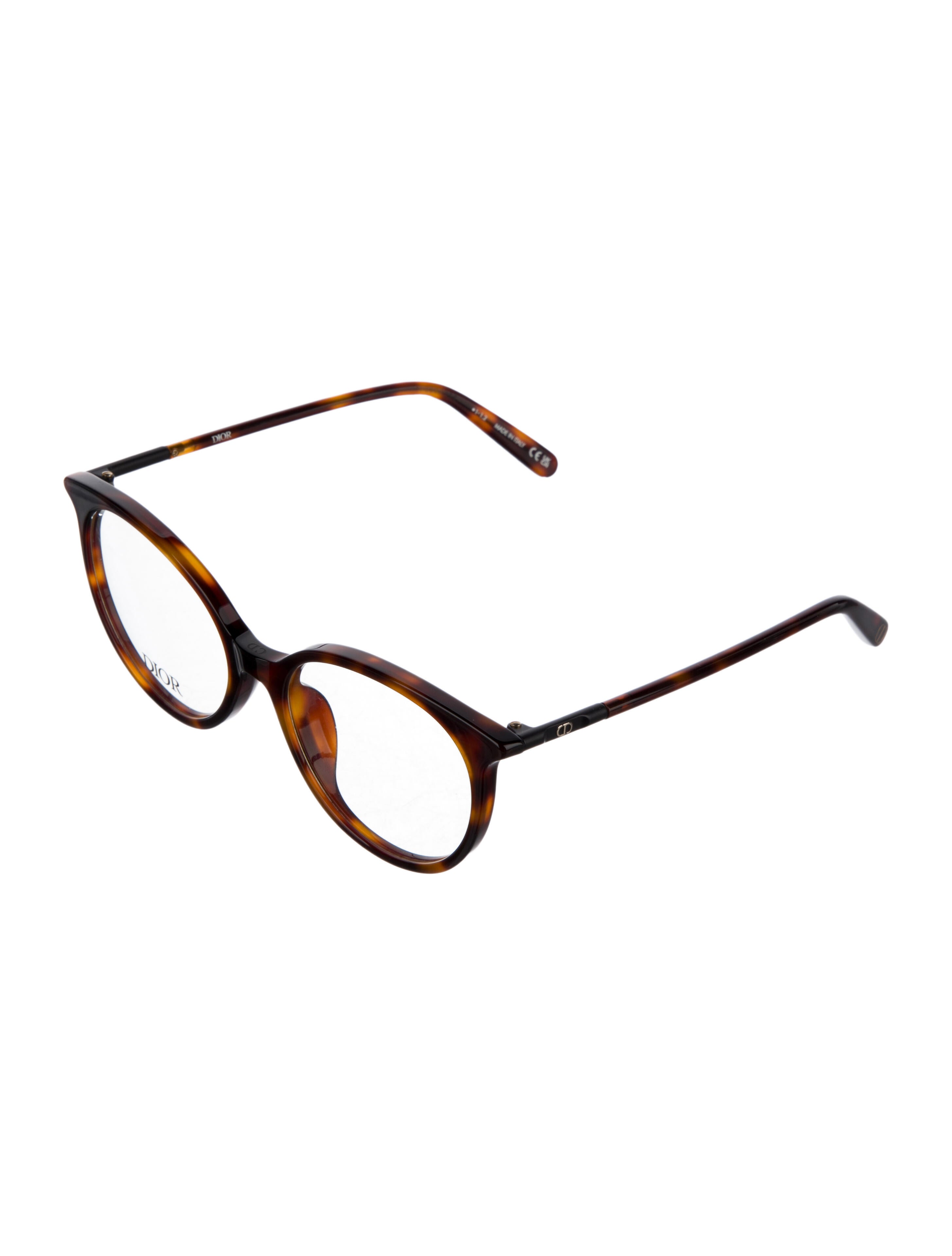 Oliver Peoples Round Eyeglasses - Brown Eyeglasses, Accessories ...