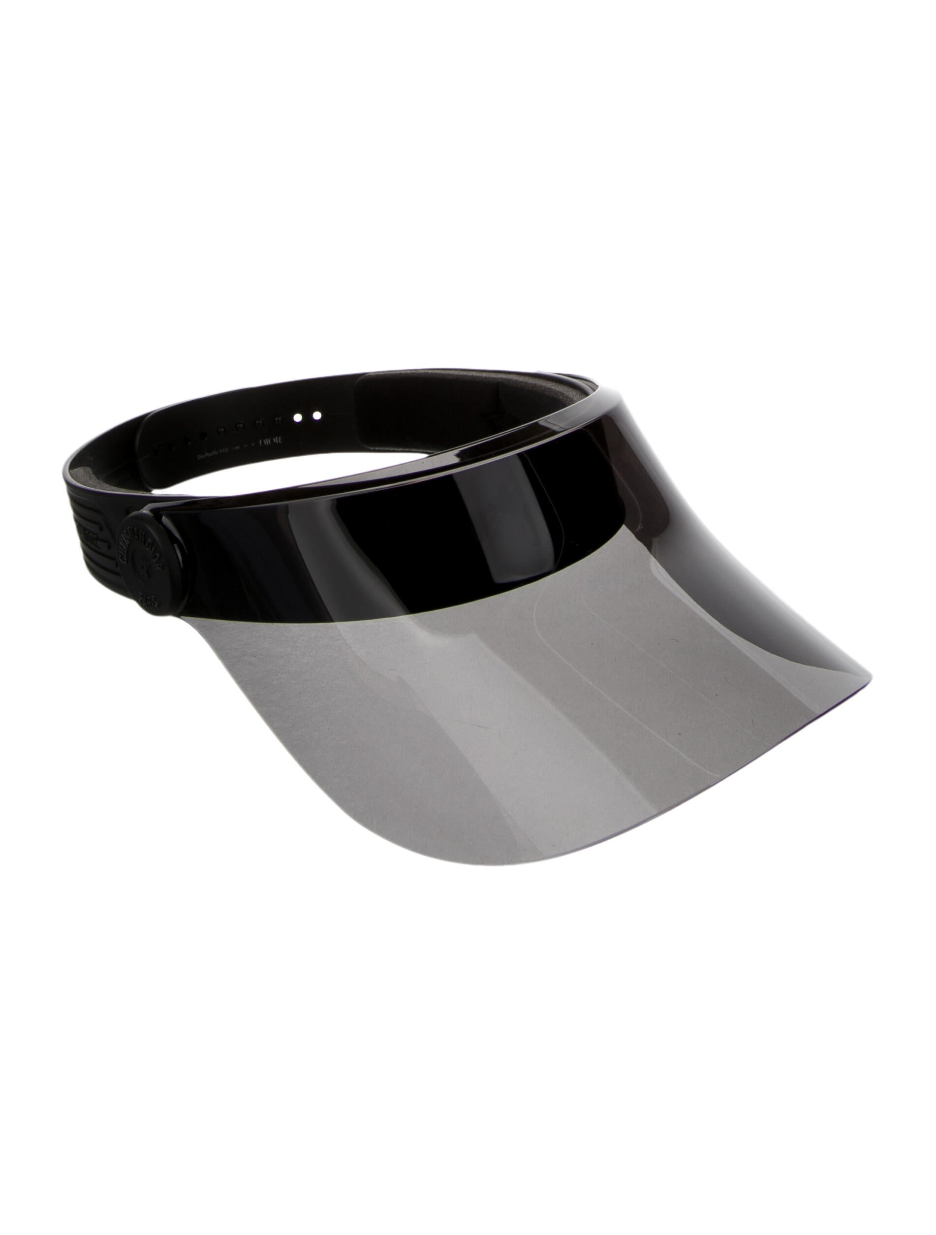 Christian Dior Rubber Visor - Black Hats, Accessories - CHR483869 | The ...