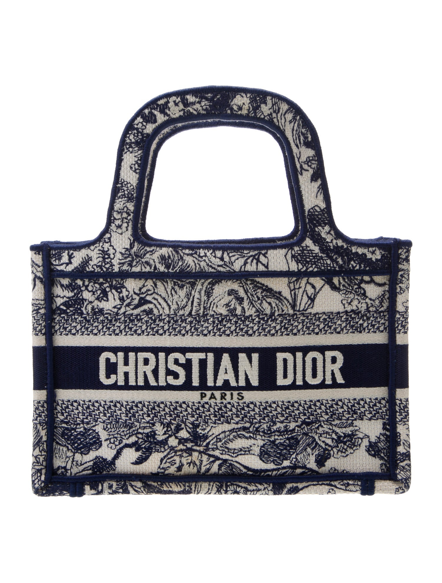Christian Dior Top Handle Bag - Blue Handle Bags, Handbags - CHR488060 ...