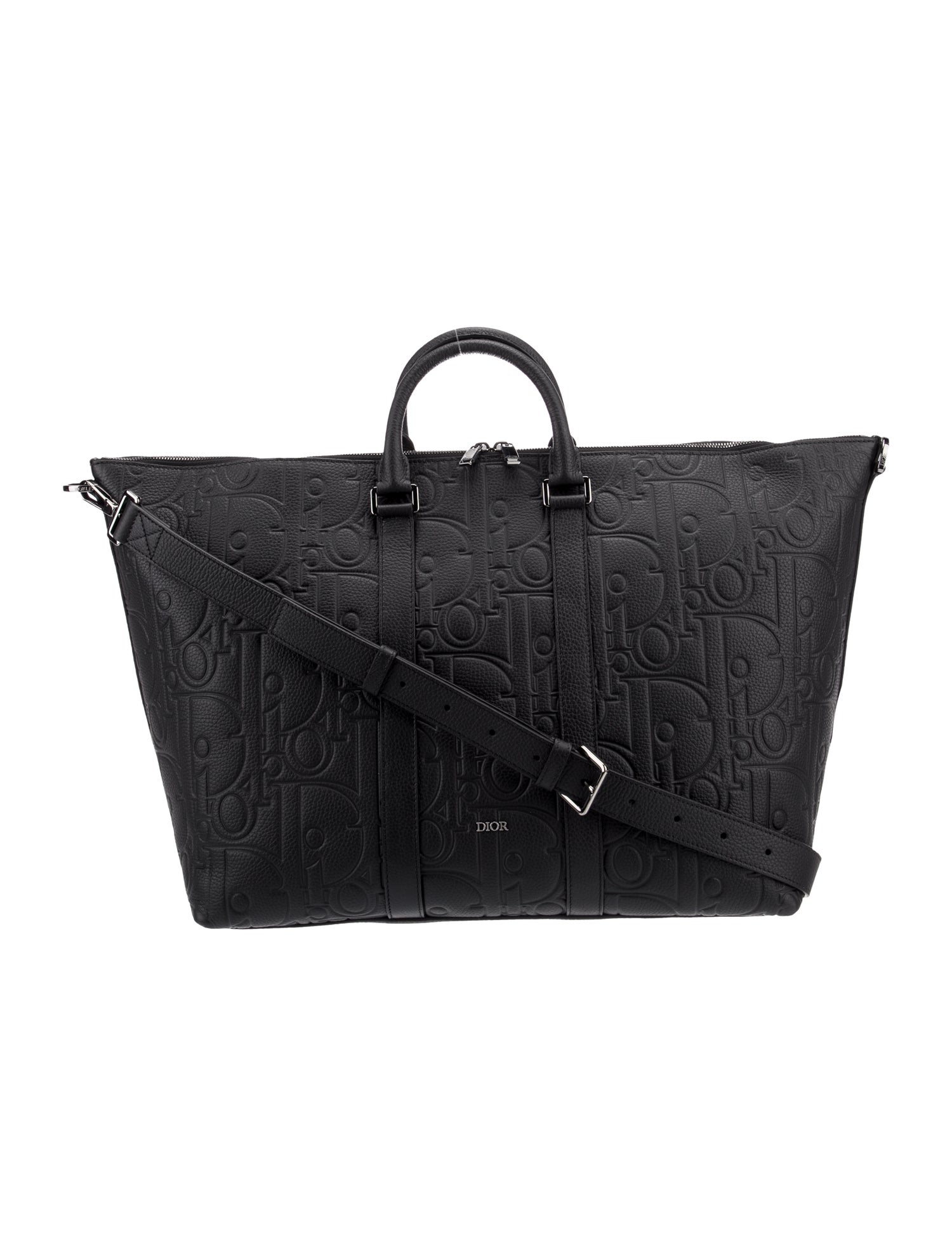 DIOR MEN Diorissimo Gravity Weekender 40 2024 w/ Tags - Black ...