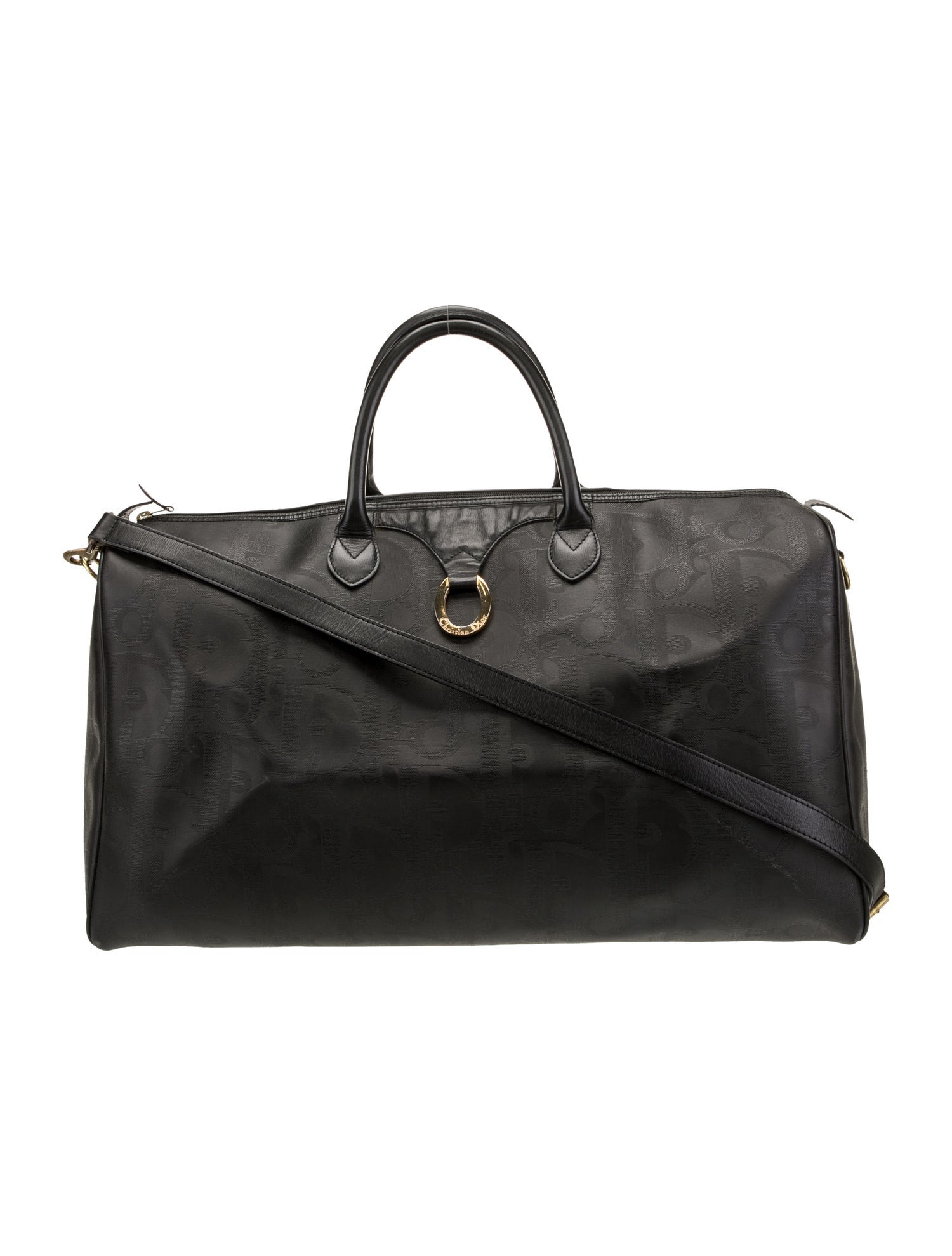 Christian Dior Diorissimo Weekender Bag - Black Luggage and Travel ...