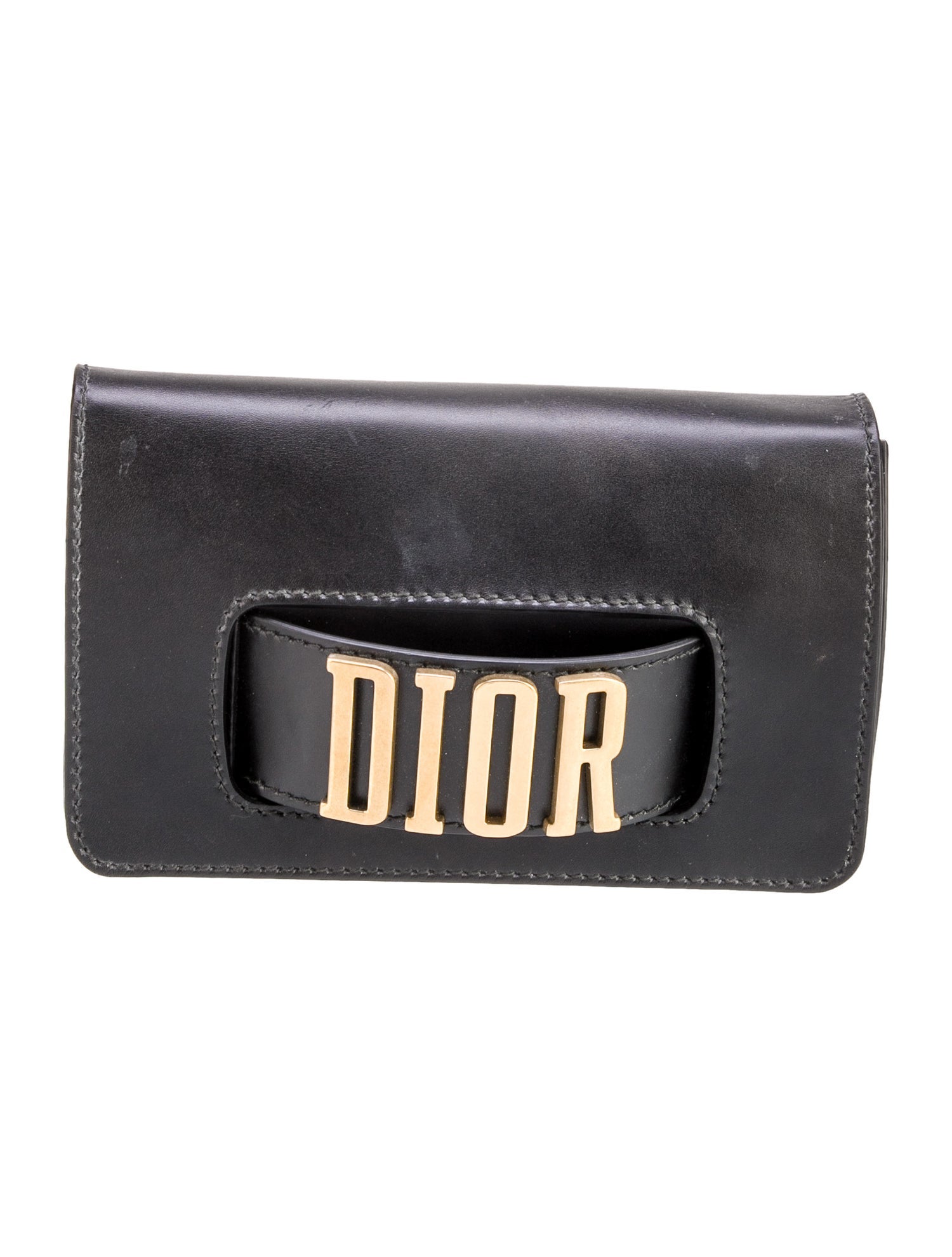Christian Dior Leather Dio(r)evolution - Black Clutches, Handbags ...