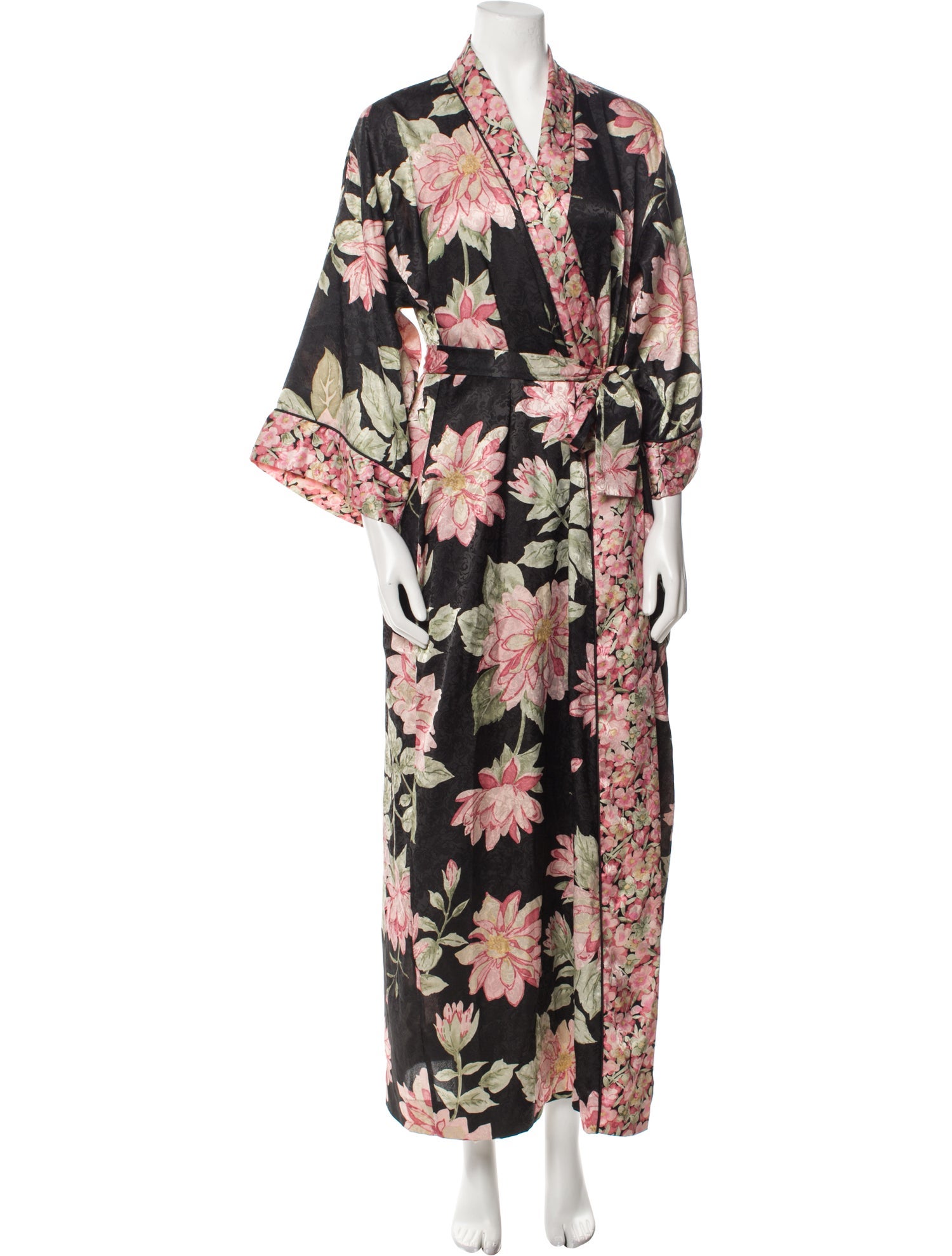 F.R.S. For Restless Sleepers Silk Floral Print Pajamas w/ Tags ...