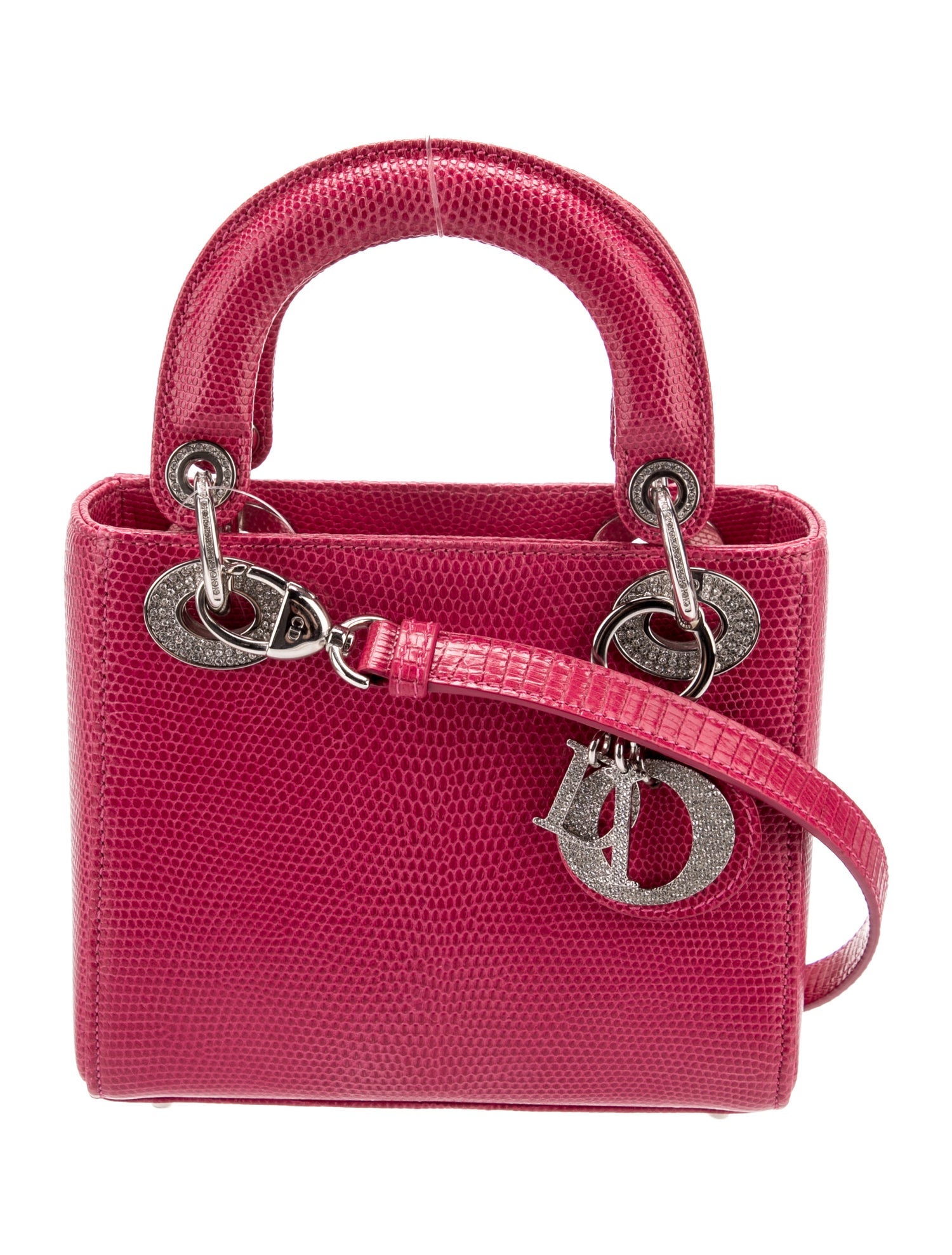 Christian Dior Lizard Lady Dior - Pink Mini Bags, Handbags - CHR506207 ...