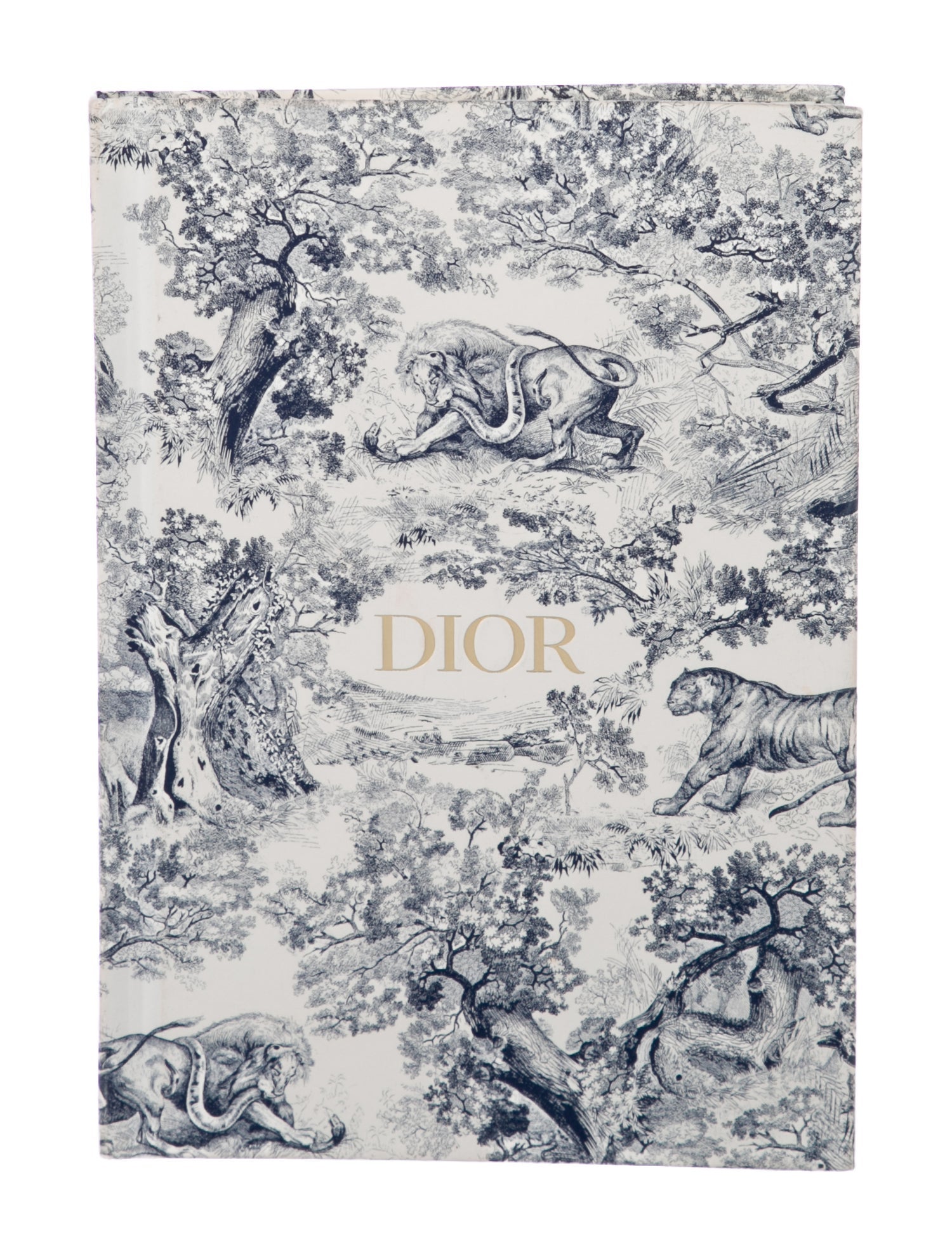 Christian Dior Toile de Jouy Notebook - Blue Notebooks & Calendars ...