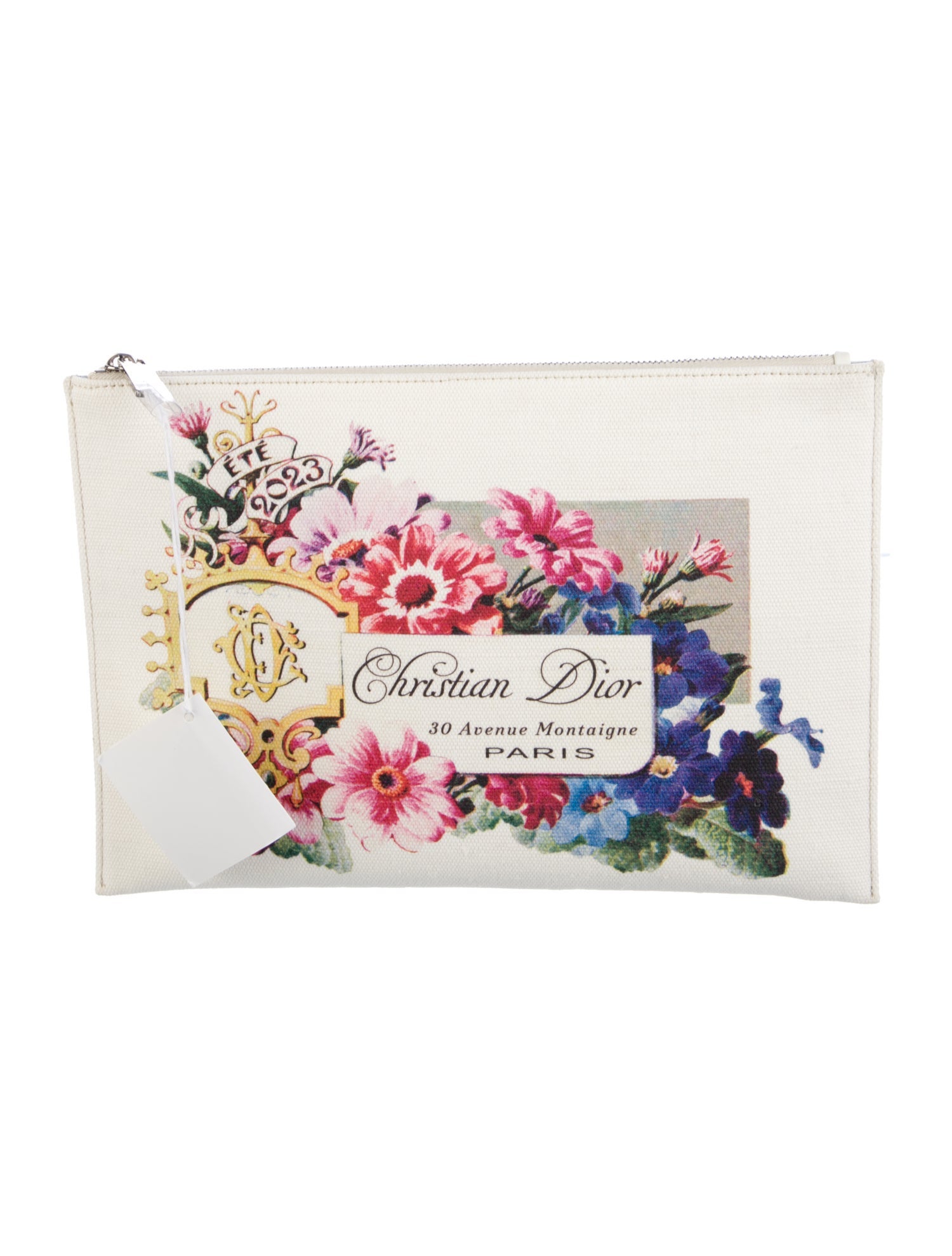 Christian Dior Cosmetic Bag - White Cosmetic Bags, Accessories - CHR510746 | The RealReal