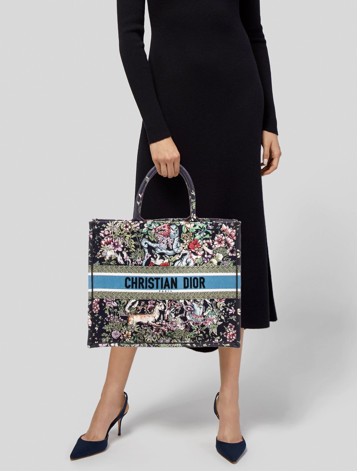 Christian Dior Canvas Book Large - Neutrals Totes, Handbags - CHR512341 ...