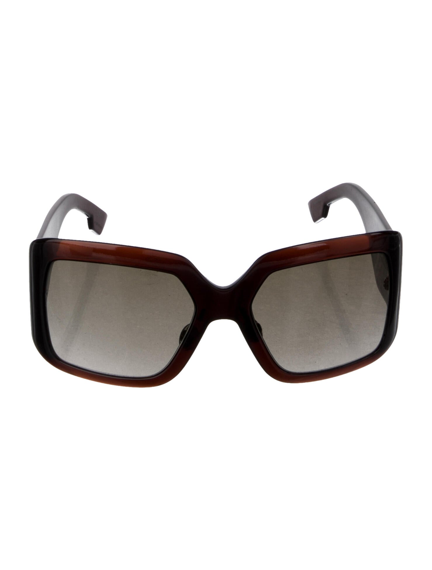 Christian Dior So Light 2 Square Sunglasses - Brown Sunglasses ...