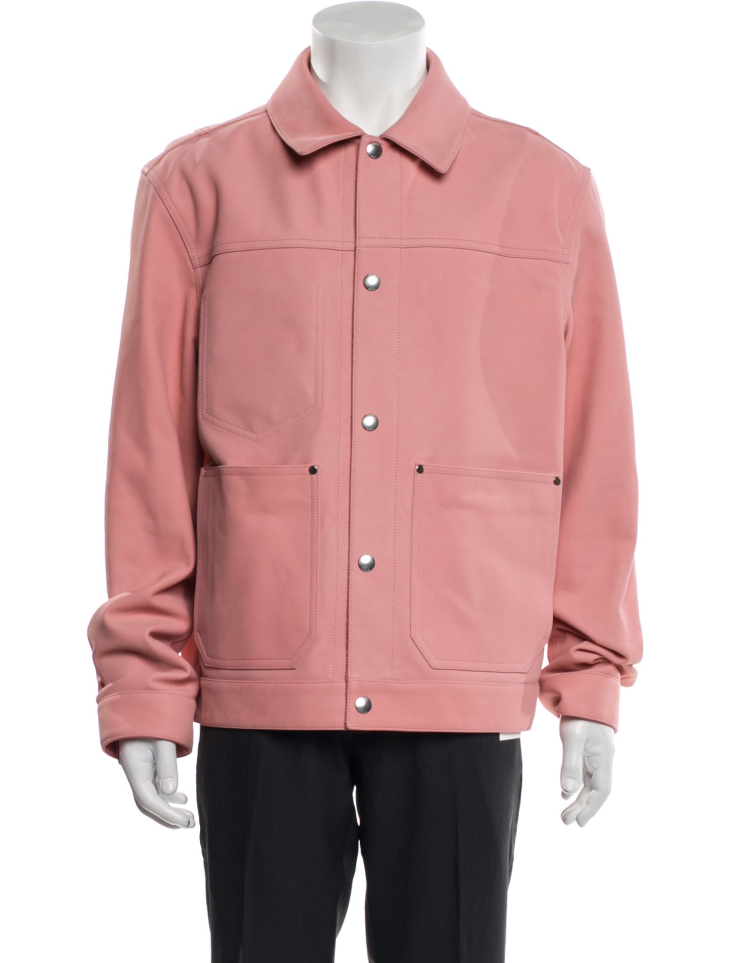 DIOR MEN 2025 Lambskin Utility Jacket - Pink Outerwear, Clothing ...