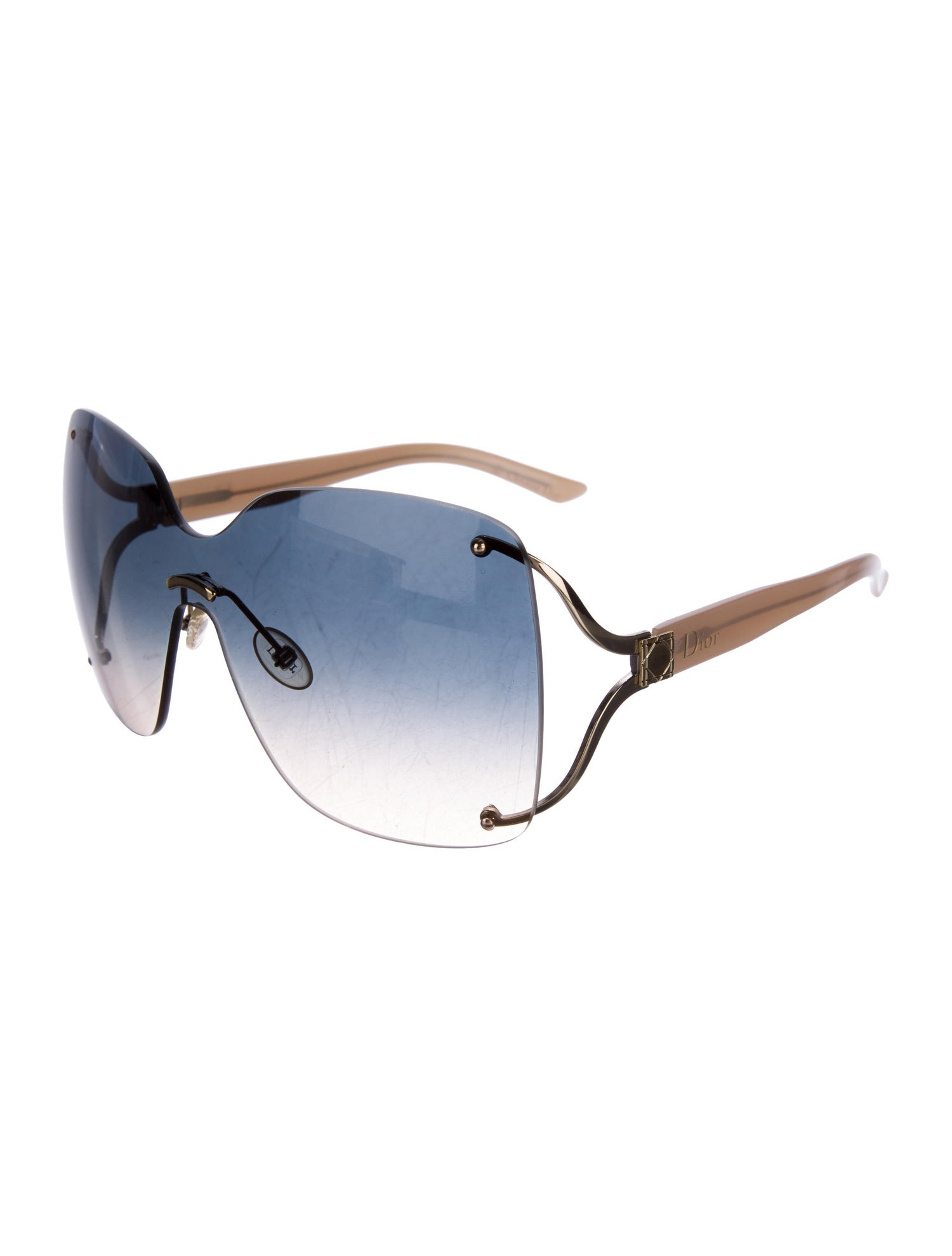 Christian Dior Oversize Rimless Sunglasses - Accessories - CHR52731 ...