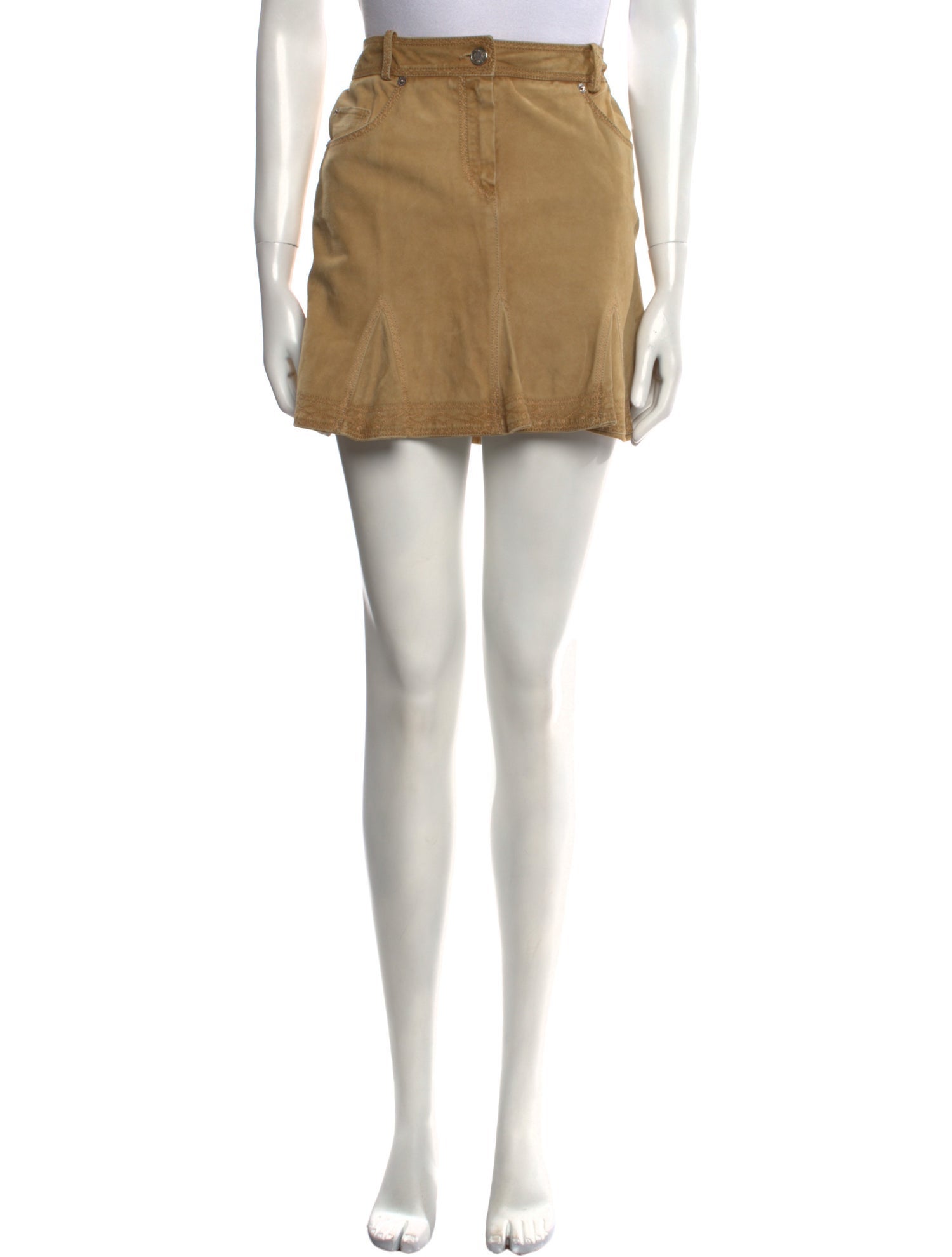 Christian Dior Vintage Mini Skirt - Neutrals Skirts, Clothing ...