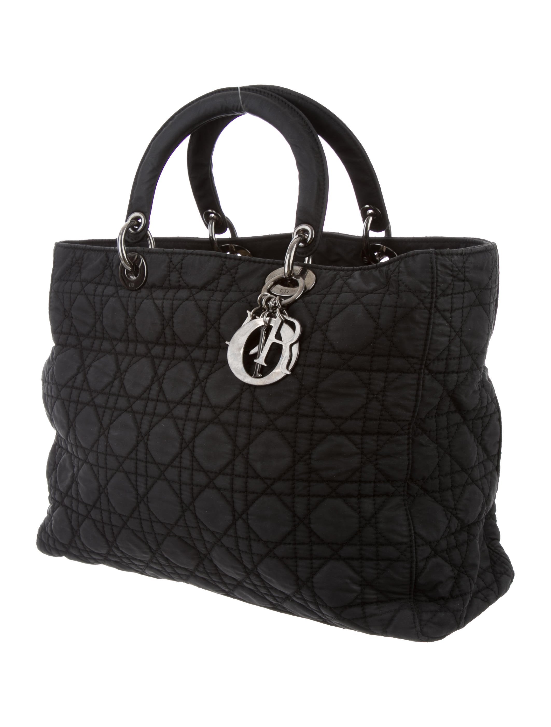 Christian Dior Large Lady Dior Bag - Handbags - CHR53165 | The RealReal