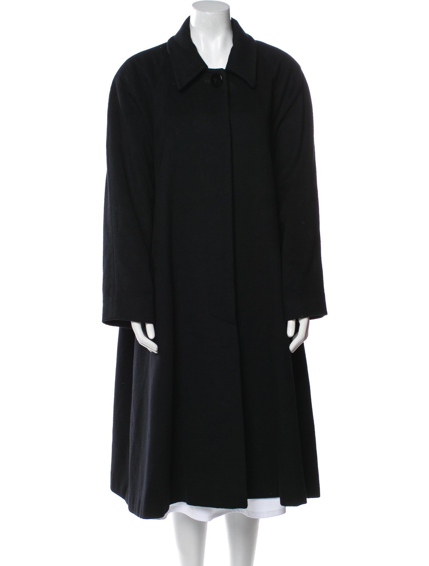 Christian Dior Vintage Late 1980's - Early 1990's Coat - Black Coats ...