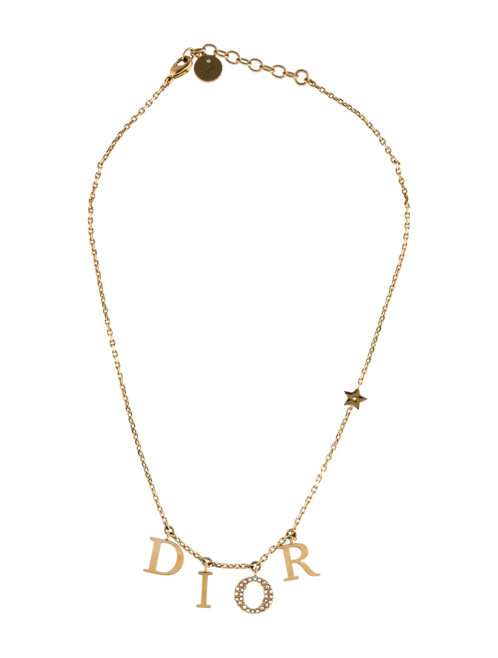 Christian Dior Crystal Dio(r)evolution Chain Necklace - Clear Chain ...