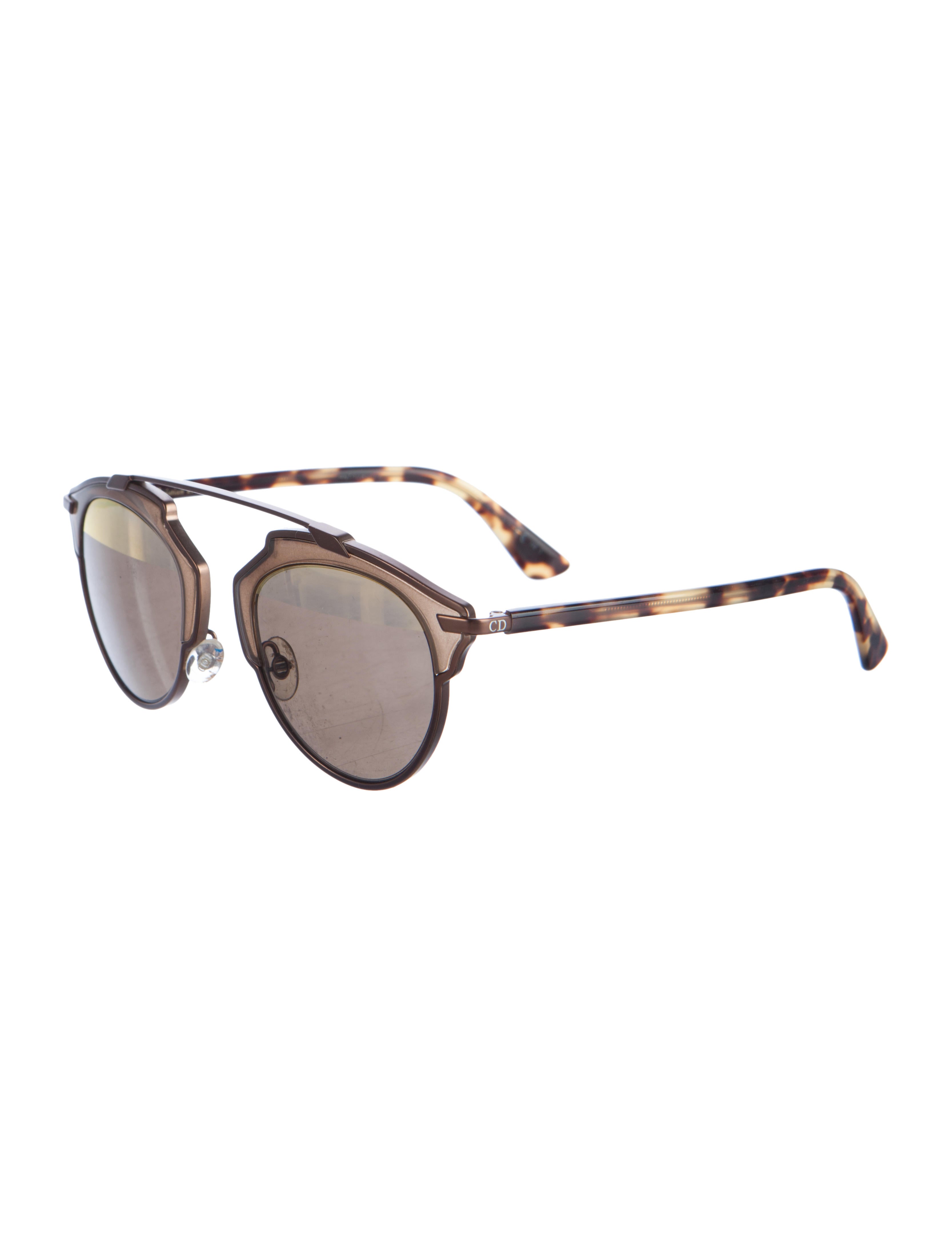 Christian Dior So Real Two Tone Sunglasses Accessories Chr56058 The Realreal