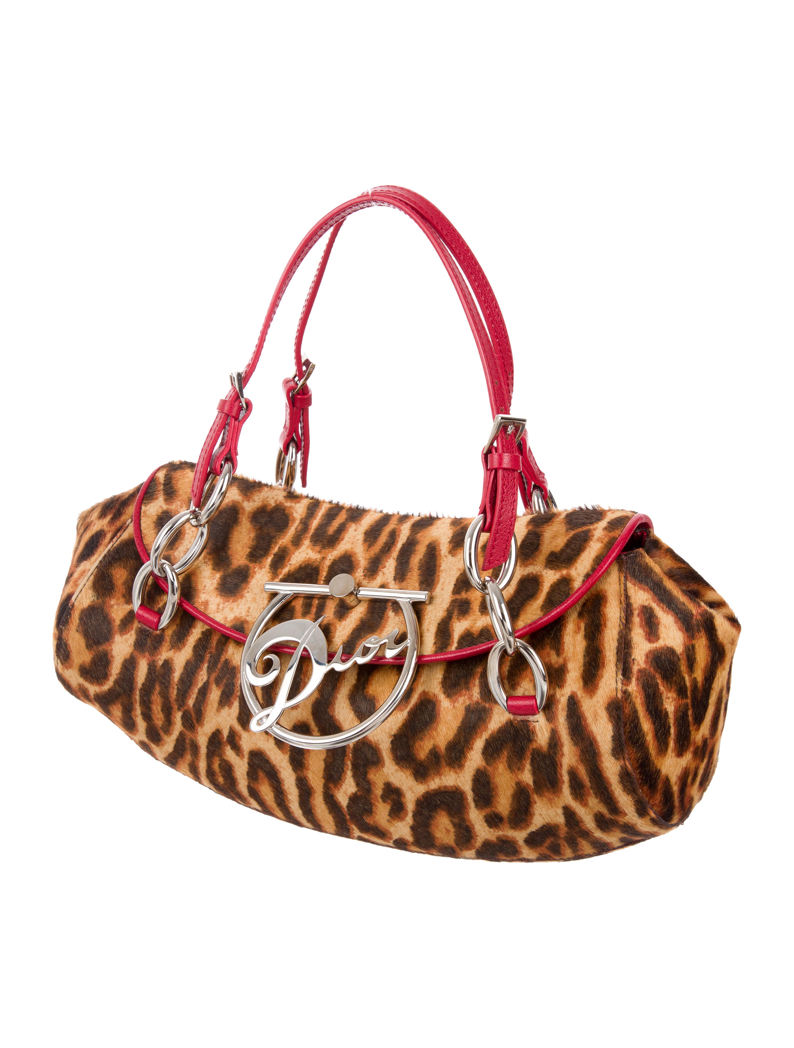 Christian Dior Leopard Diva Flap Bag - Handbags - CHR60603 | The RealReal