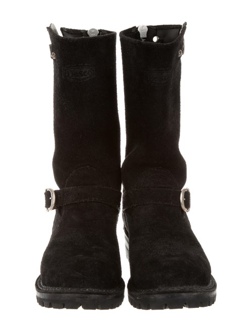 Chrome Hearts x Wesco Chrome Hearts Suede Riding Boots - Shoes ...