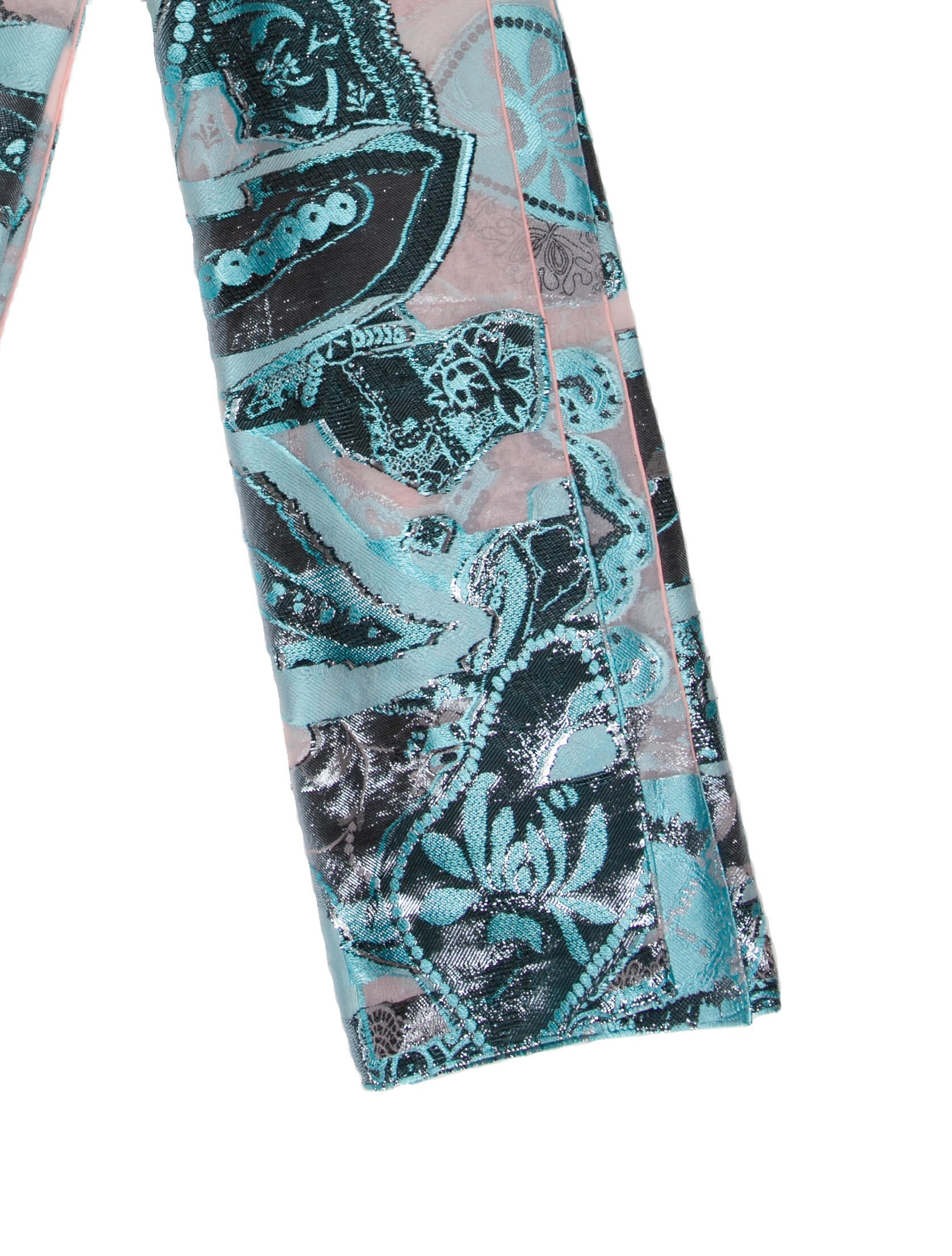 Christian Lacroix Silk Printed Scarf - Blue Scarves and Shawls ...