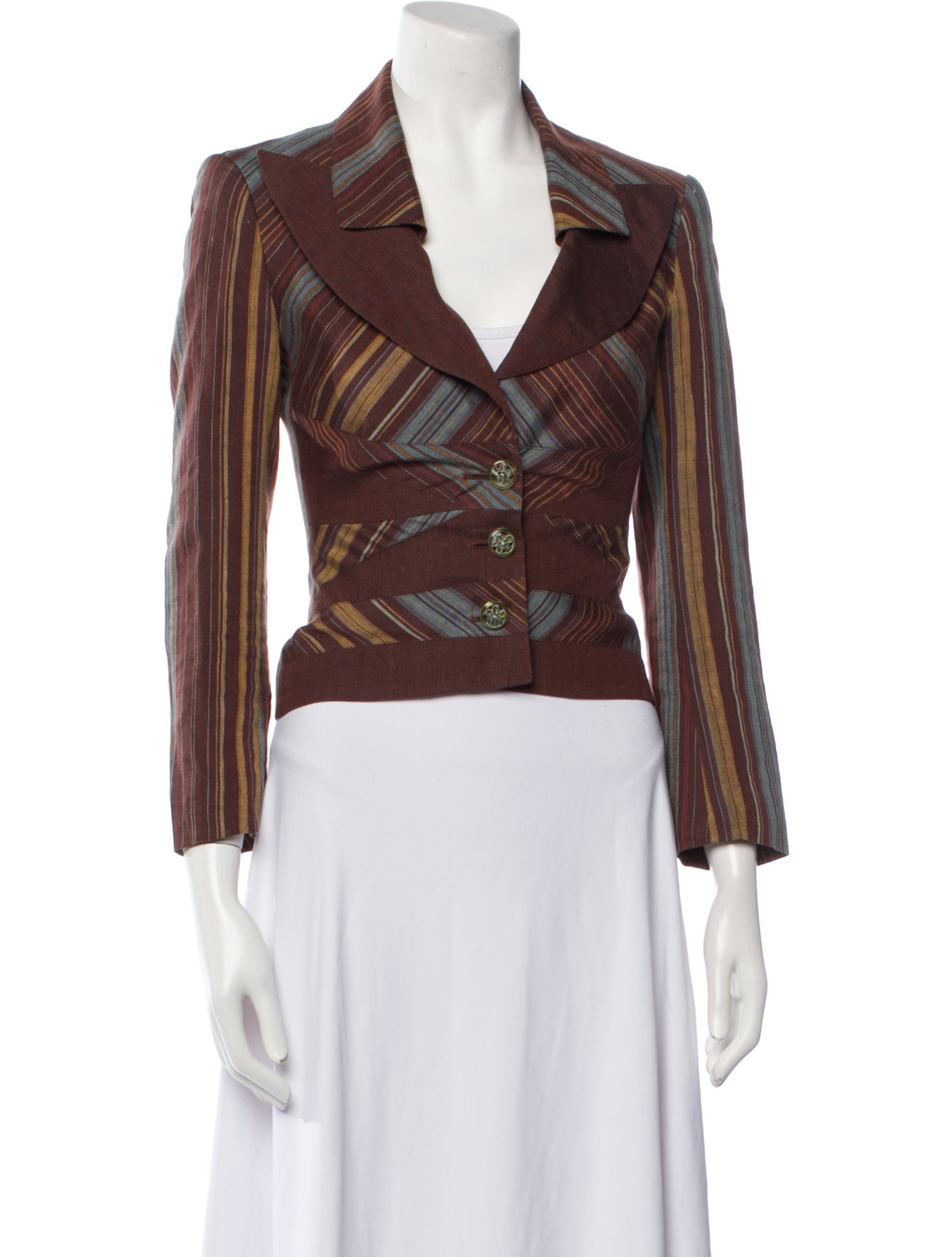 Christian Lacroix Vintage 1998 Blazer - Blue Jackets, Clothing ...