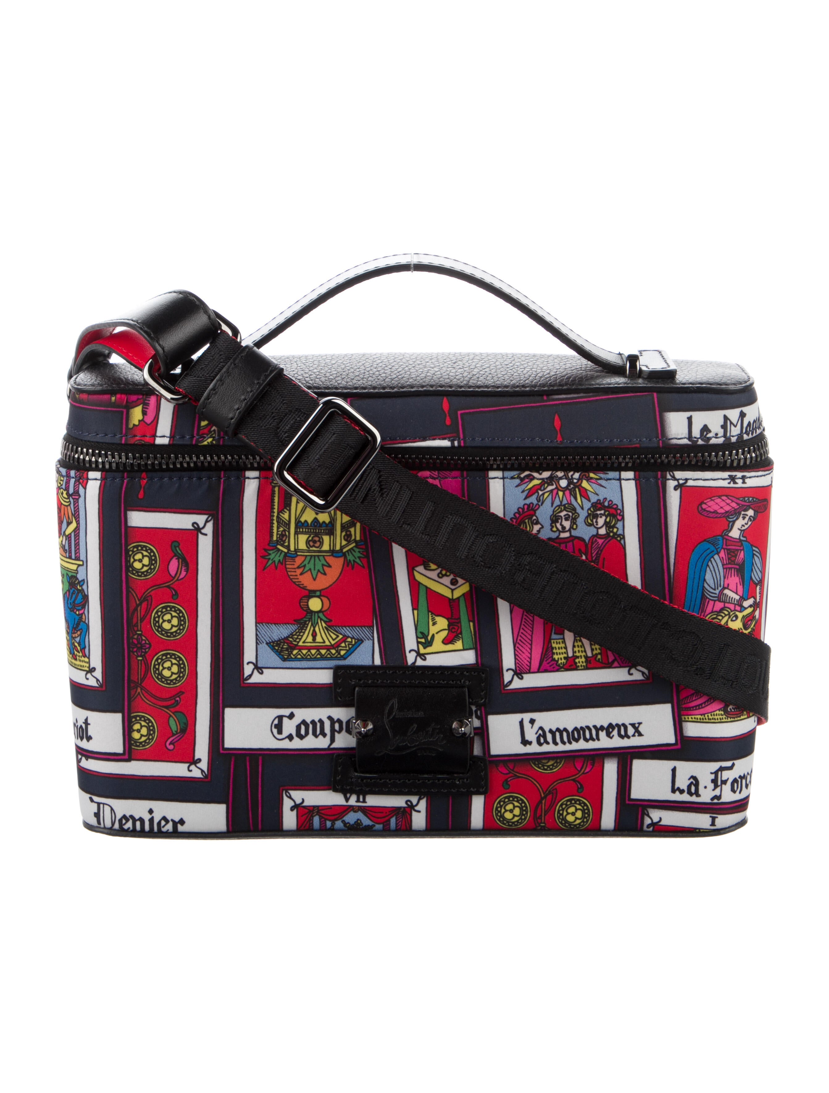 Christian Louboutin Nylon Tarot Crossbody Bag - Black Crossbody Bags ...