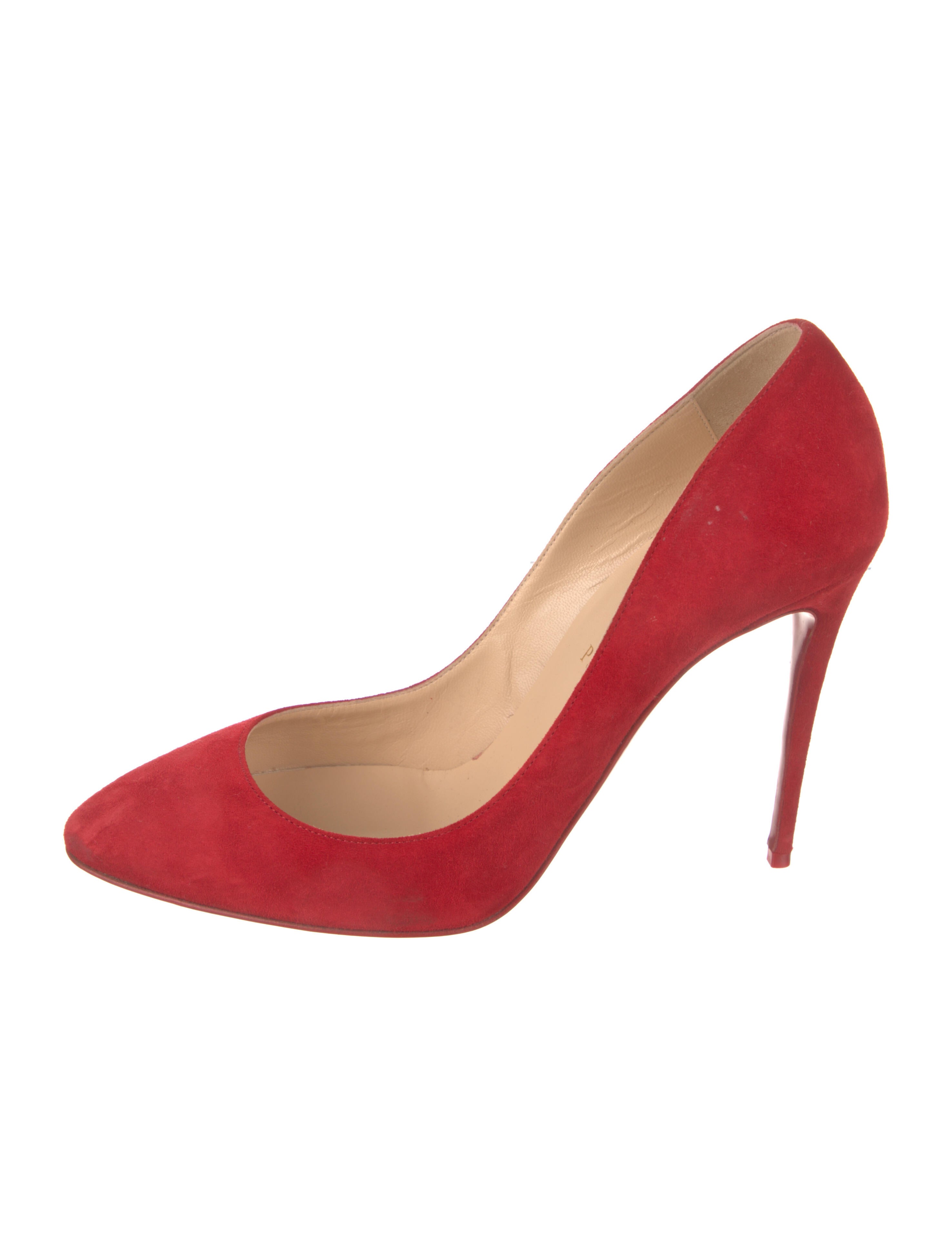 Christian Louboutin Lady Peep 150 Pumps - Red Pumps, Shoes - CHT40757 ...