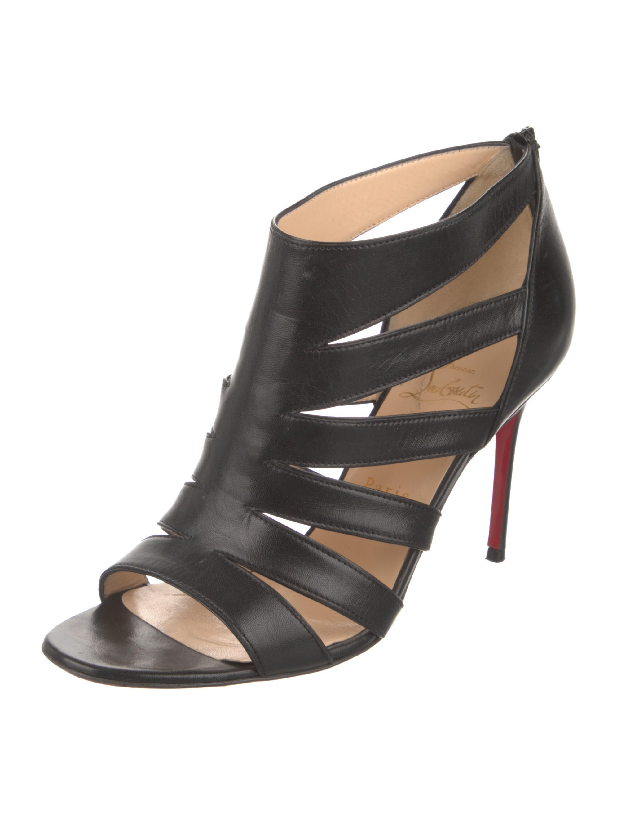 Christian Louboutin Sandals - Black Sandals, Shoes - CHT37200 | The ...