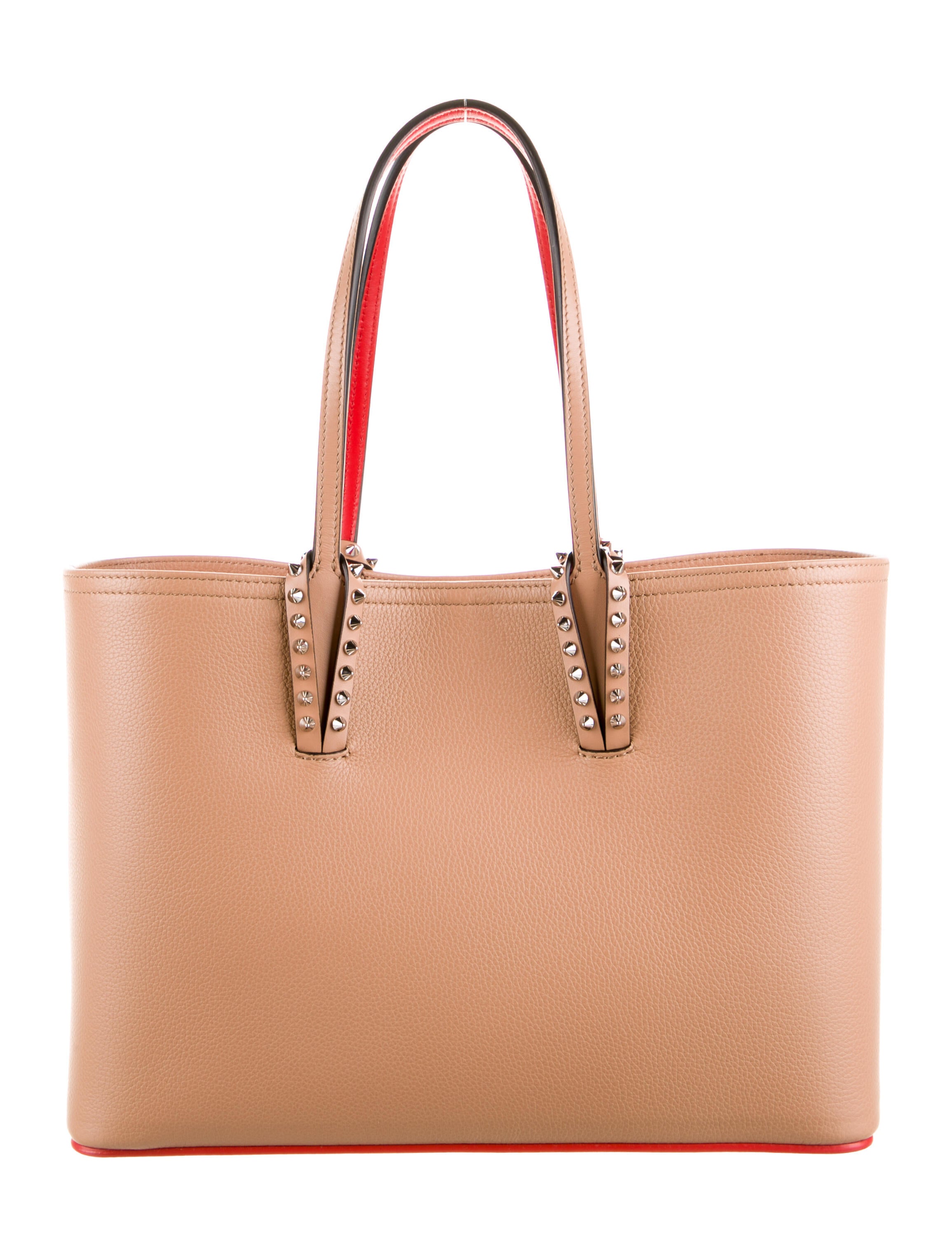 Christian Louboutin Cabata Leather Tote Bag - Neutrals Totes, Handbags ...