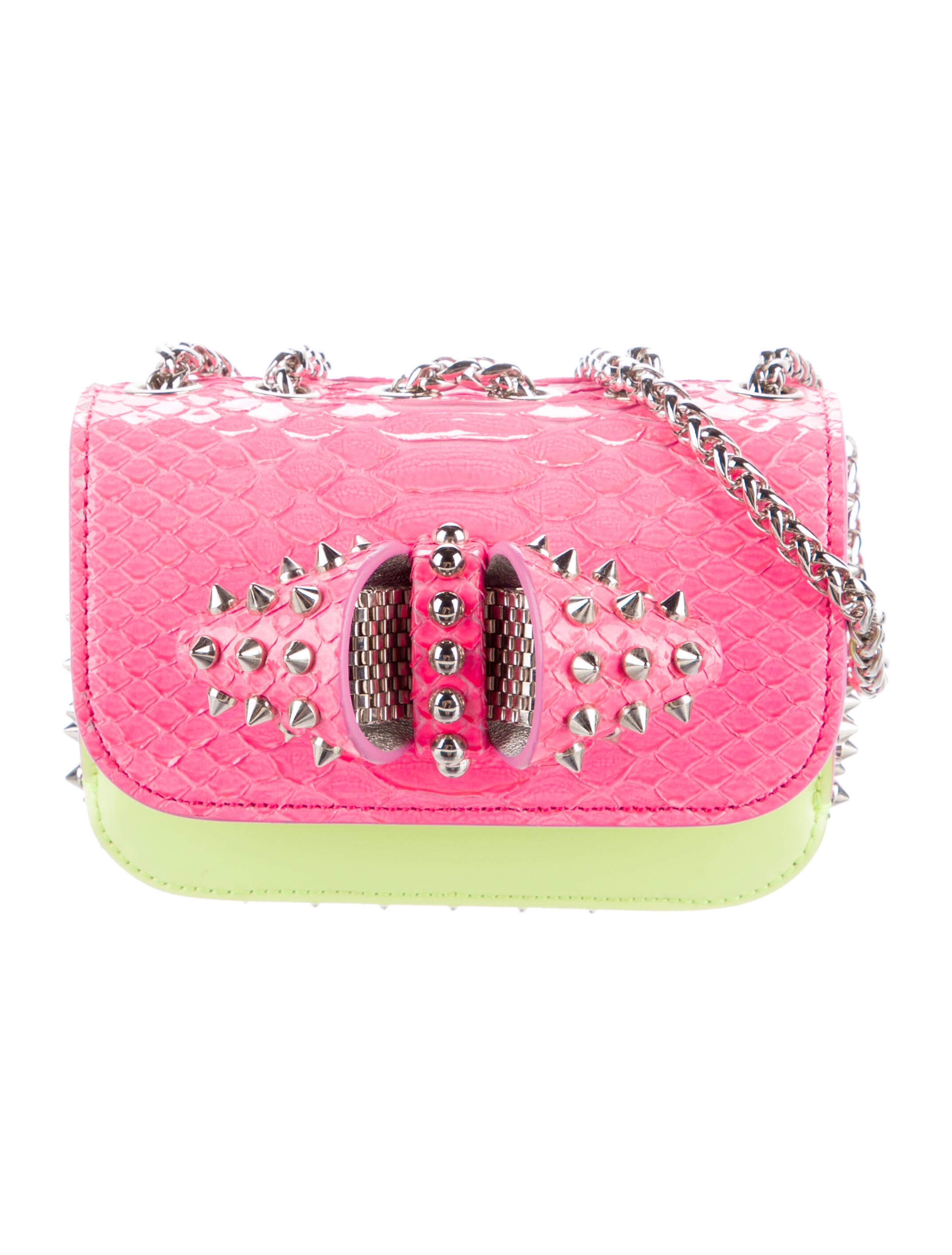Christian Louboutin Sweet Charity Crossbody Bag - Pink Crossbody Bags ...