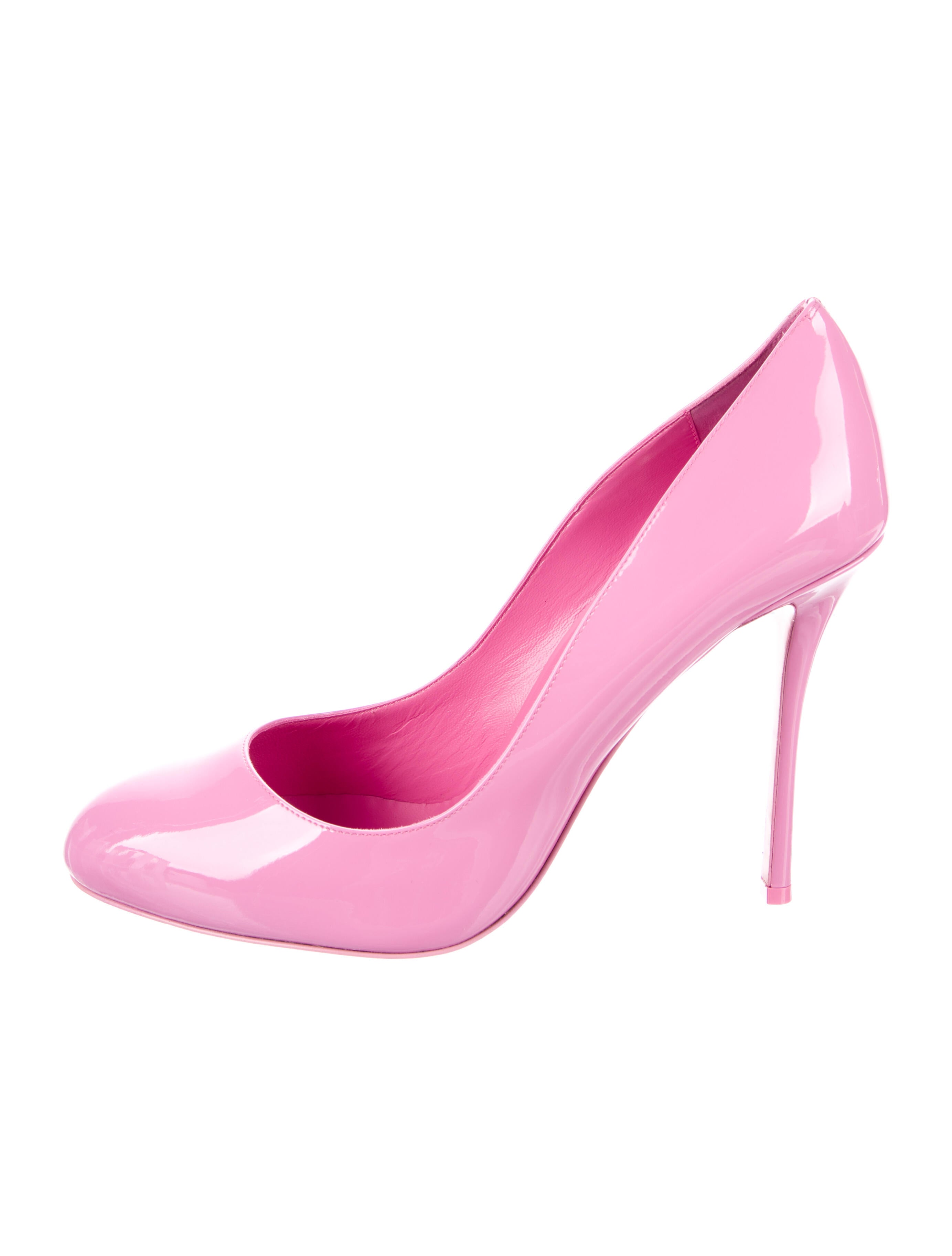 Christian Louboutin Dolly Patent Leather Pumps w/ Tags - Pink Pumps ...