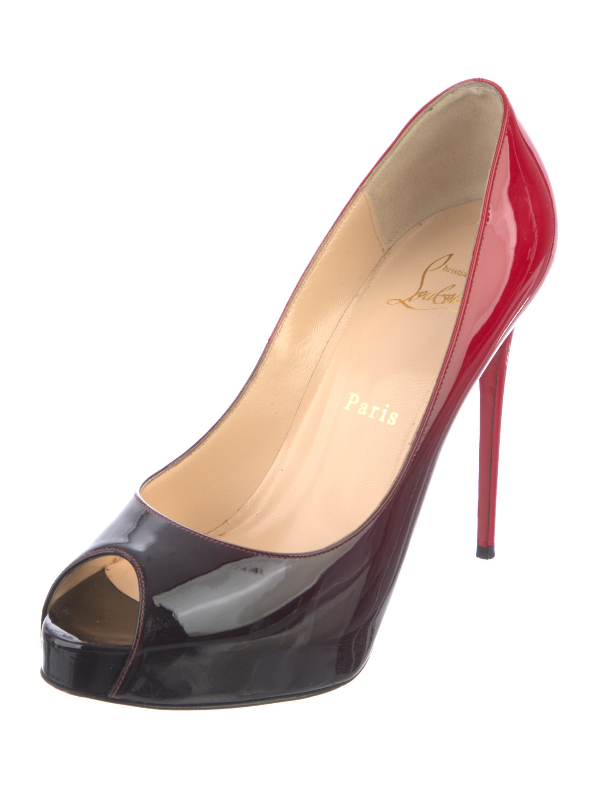Christian Louboutin Python Highness 160 Pumps - Red Pumps, Shoes ...