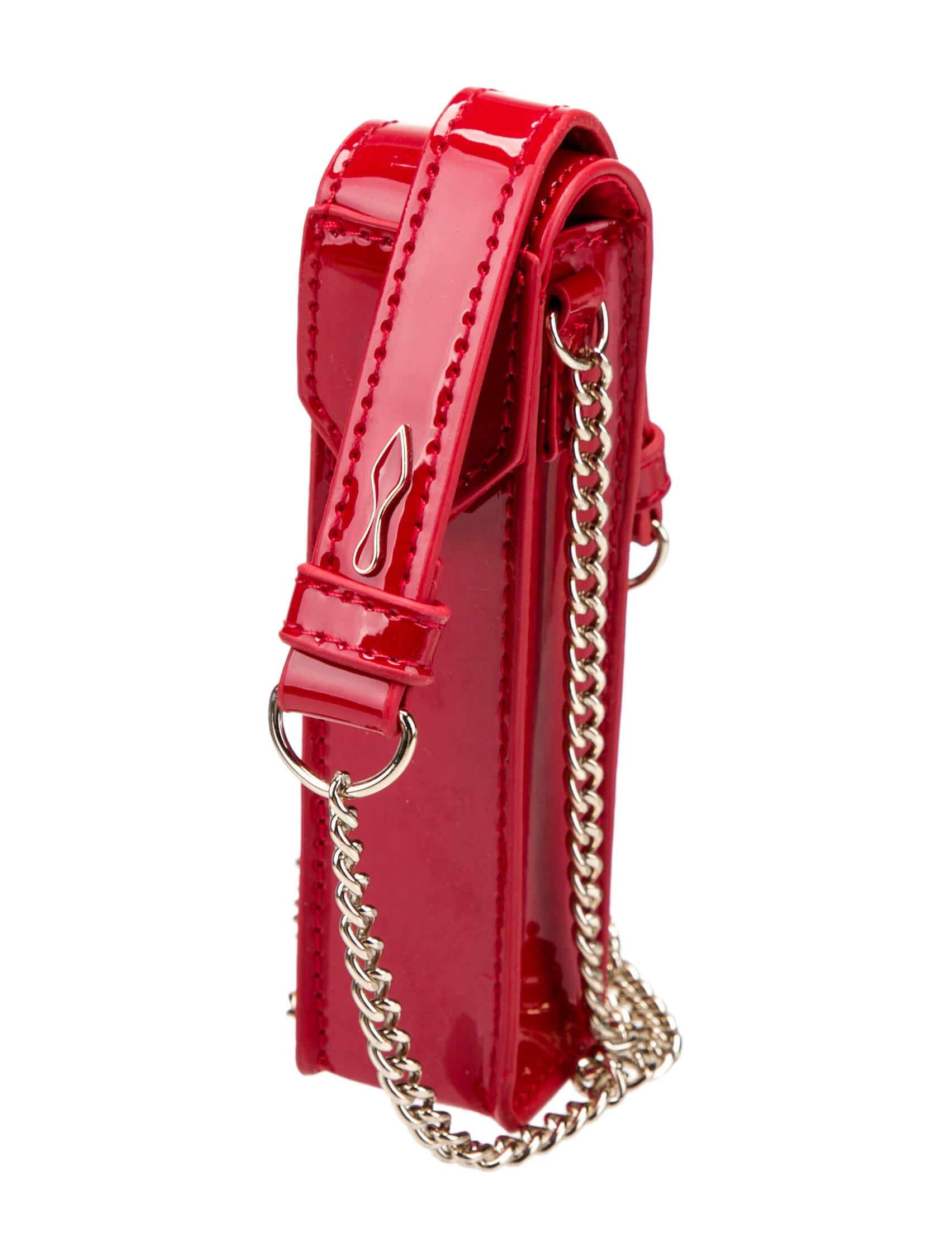 Christian Louboutin Patent Leather Mini Bag - Red Mini Bags, Handbags ...