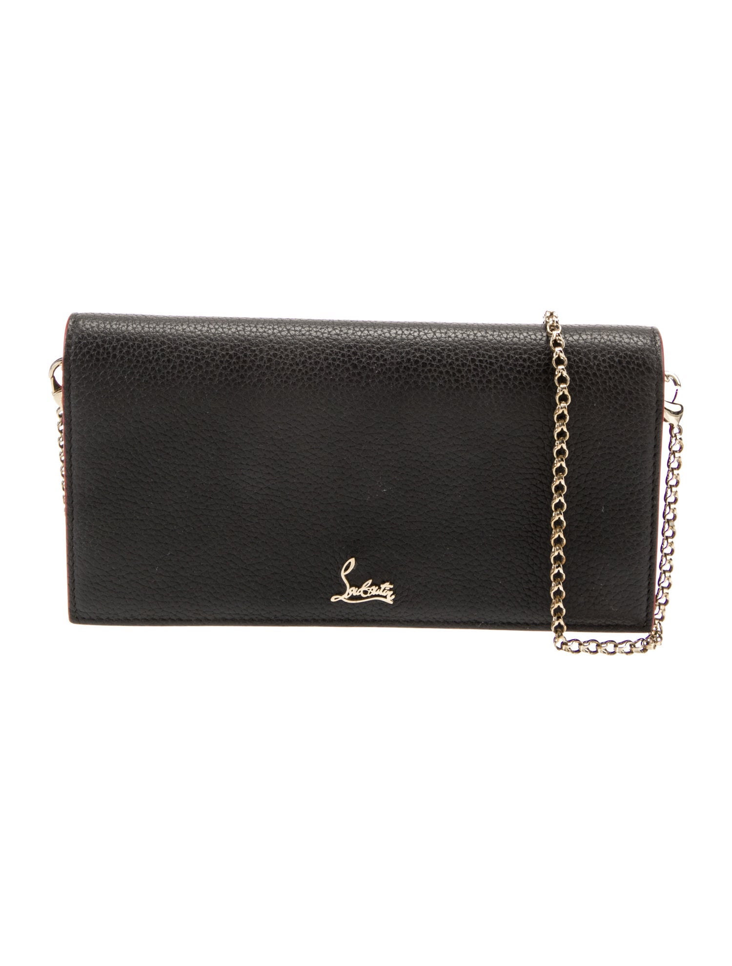 Christian Louboutin Leather Crossbody Bag - Black Crossbody Bags ...