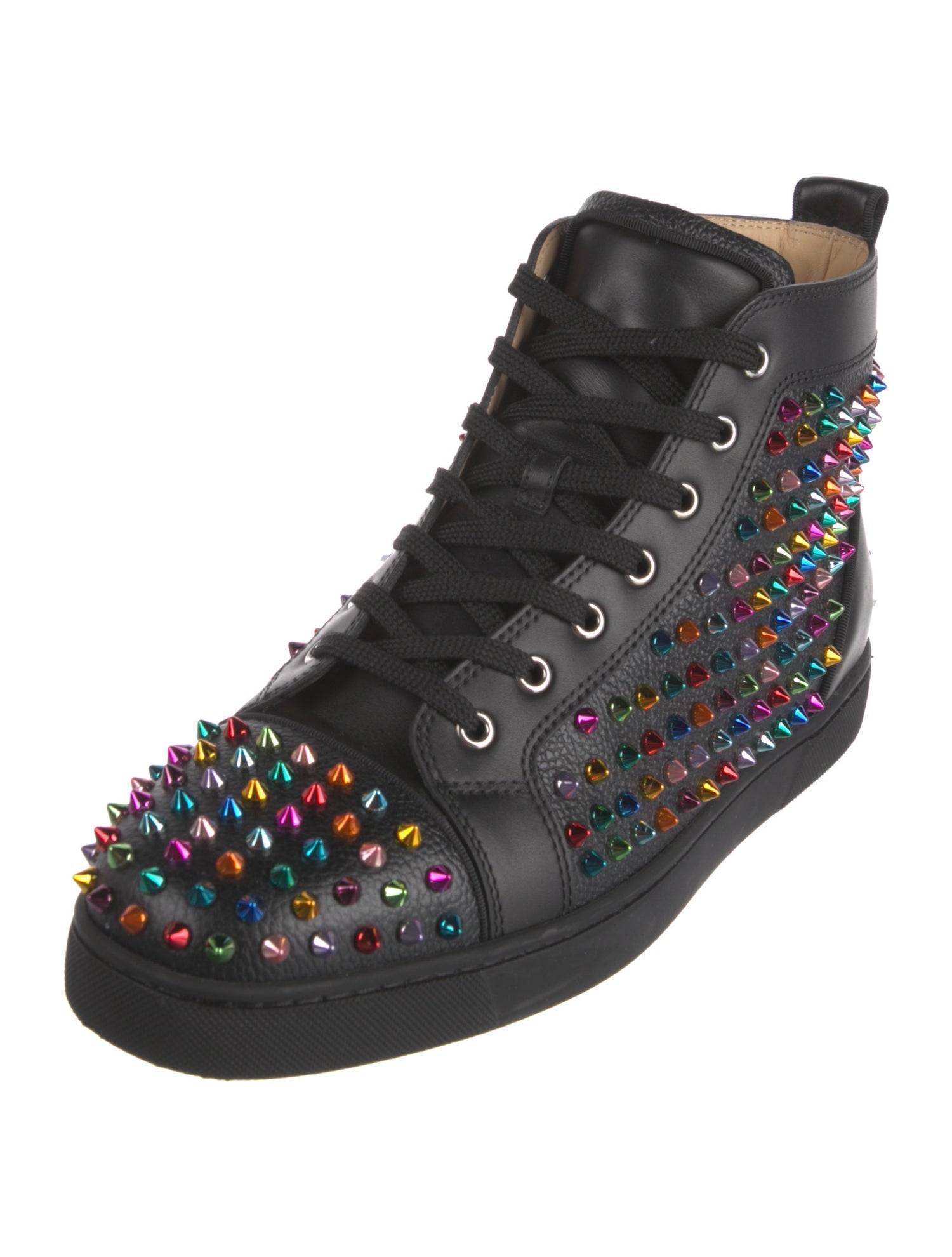 Christian Louboutin Sneakers - Metallic Sneakers, Shoes - CHT363640 ...
